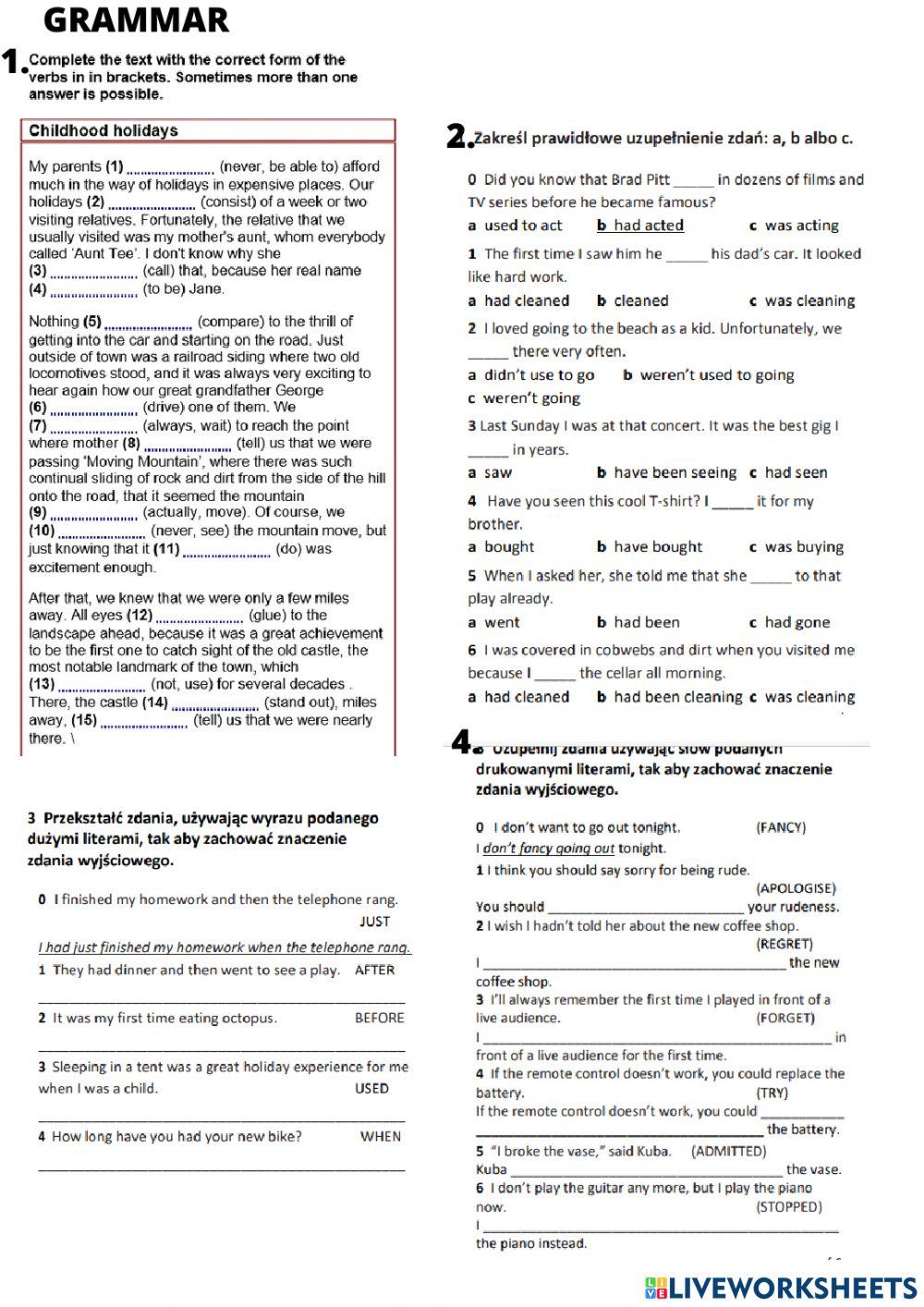 FIRST TERM EXAM… | Free Interactive Worksheets | 2264629