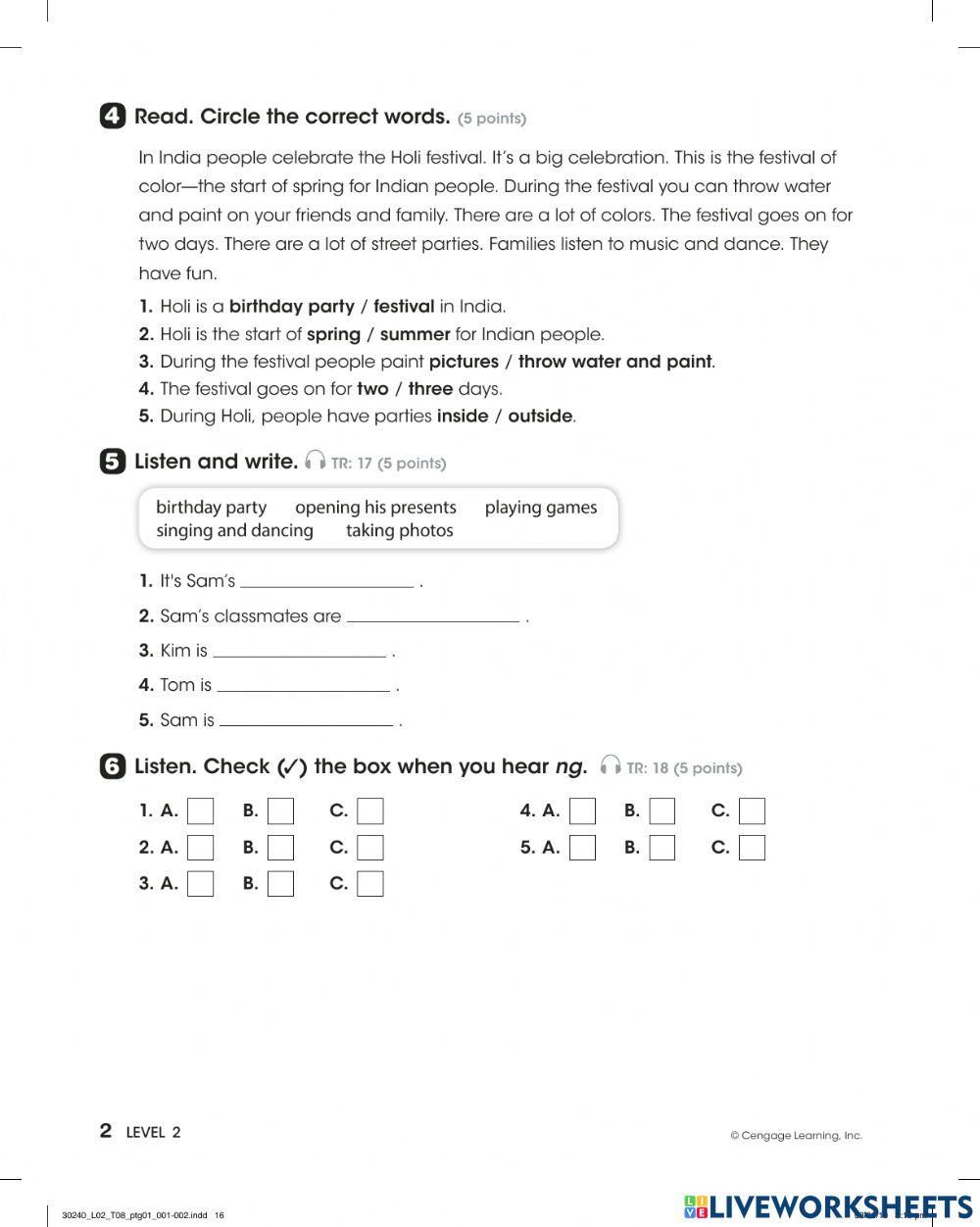 Look 2- Unit 8 … | Free Interactive Worksheets | 2264605