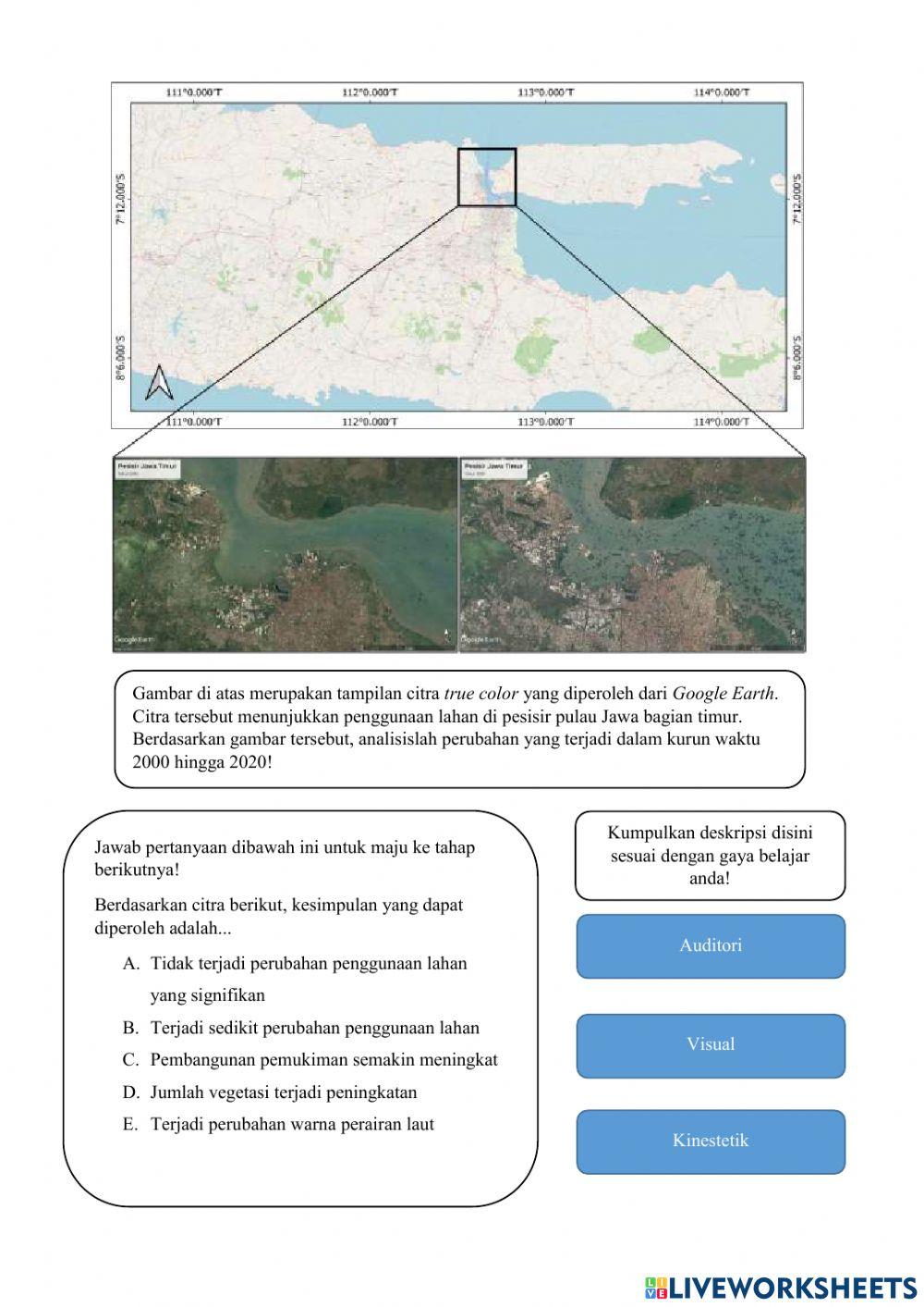 Interpretasi online worksheet | Live Worksheets