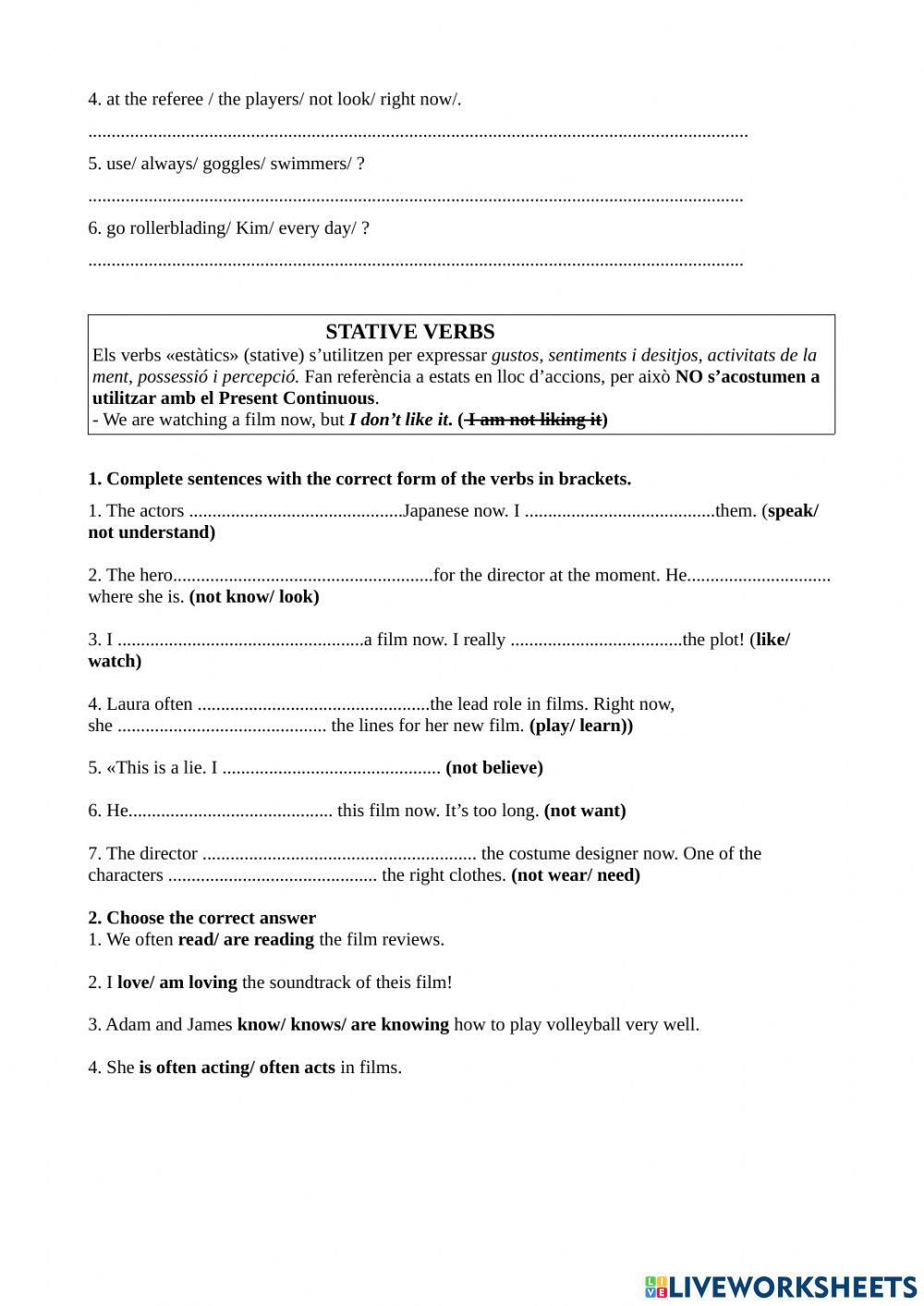 Present Simple-… | Free Interactive Worksheets | 2265589