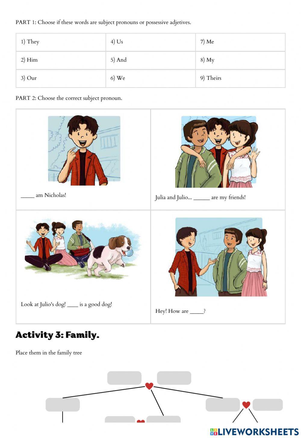 Elementary test | Free Interactive Worksheets | 2266640