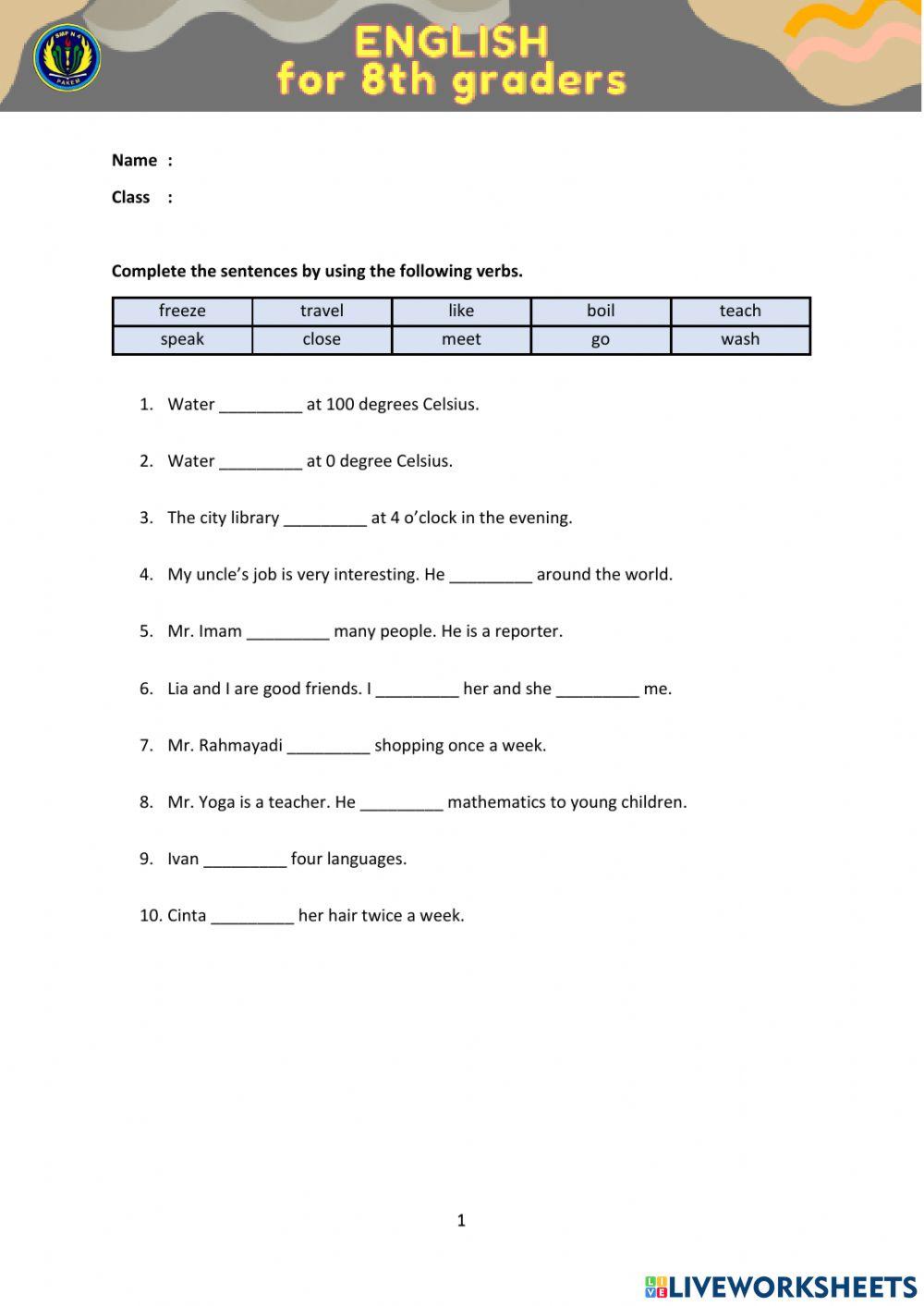 Simple Present Tense - Facts 2266919 | novitayusa | Live