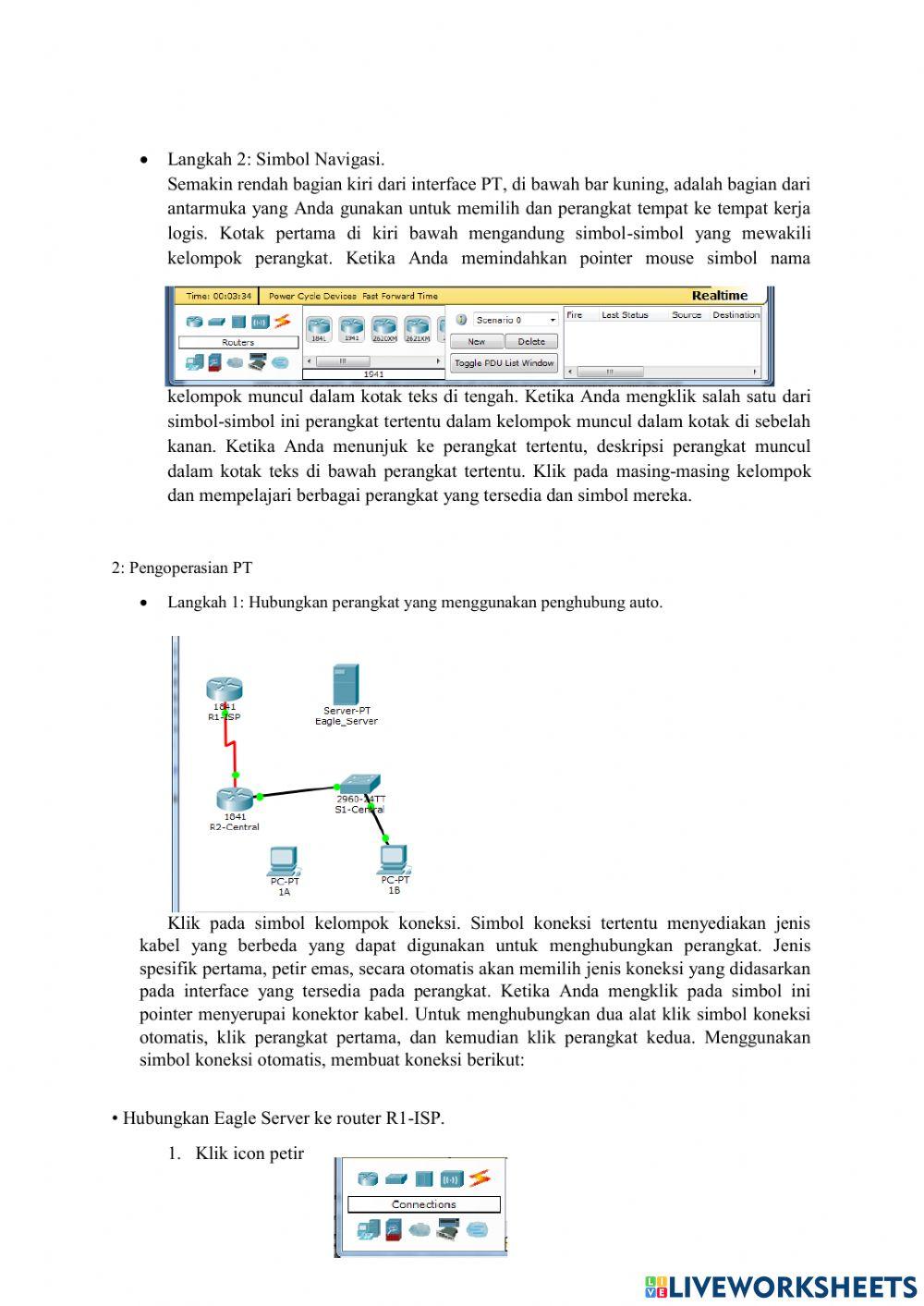 2267404 | Pengenalan Cisco Packet Tracer | fetriani
