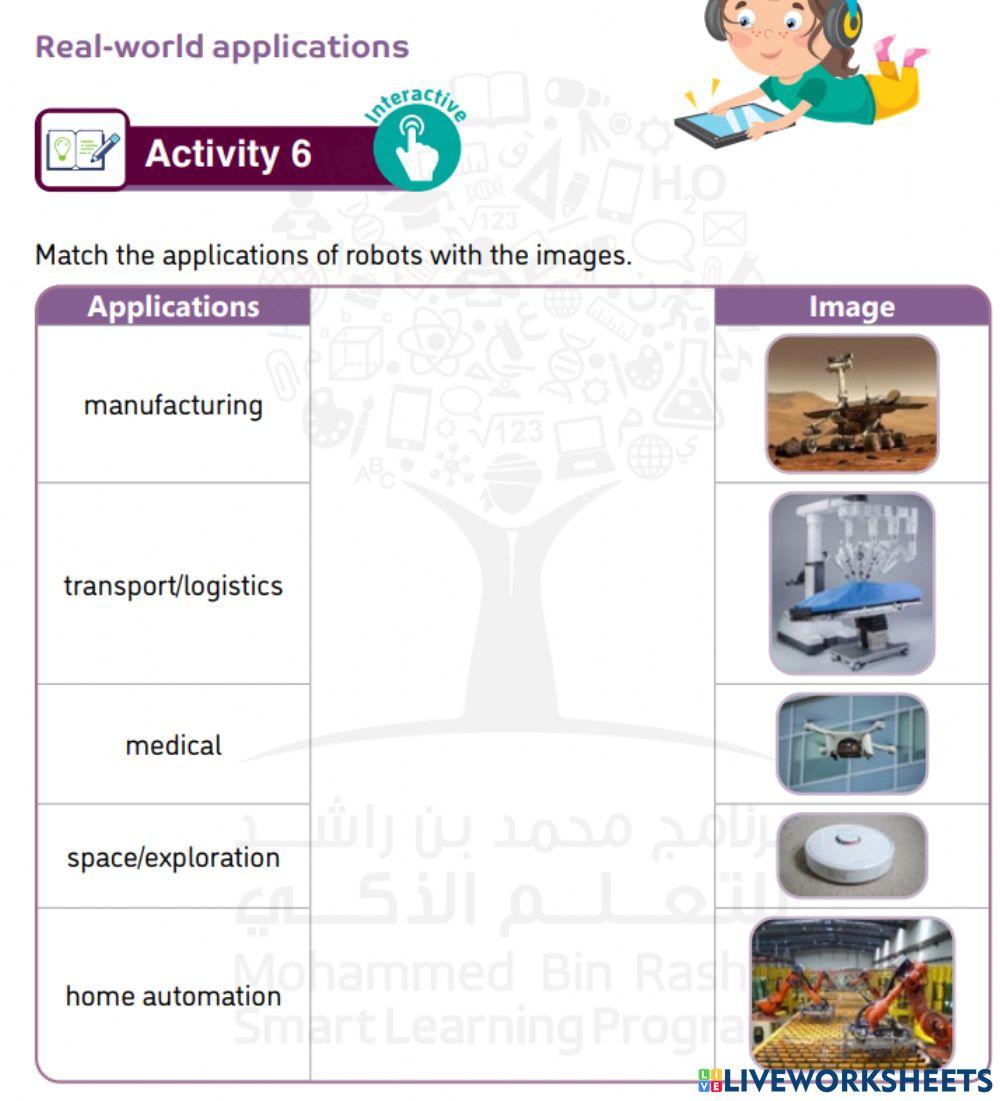 Activity6 worksheet | Live Worksheets