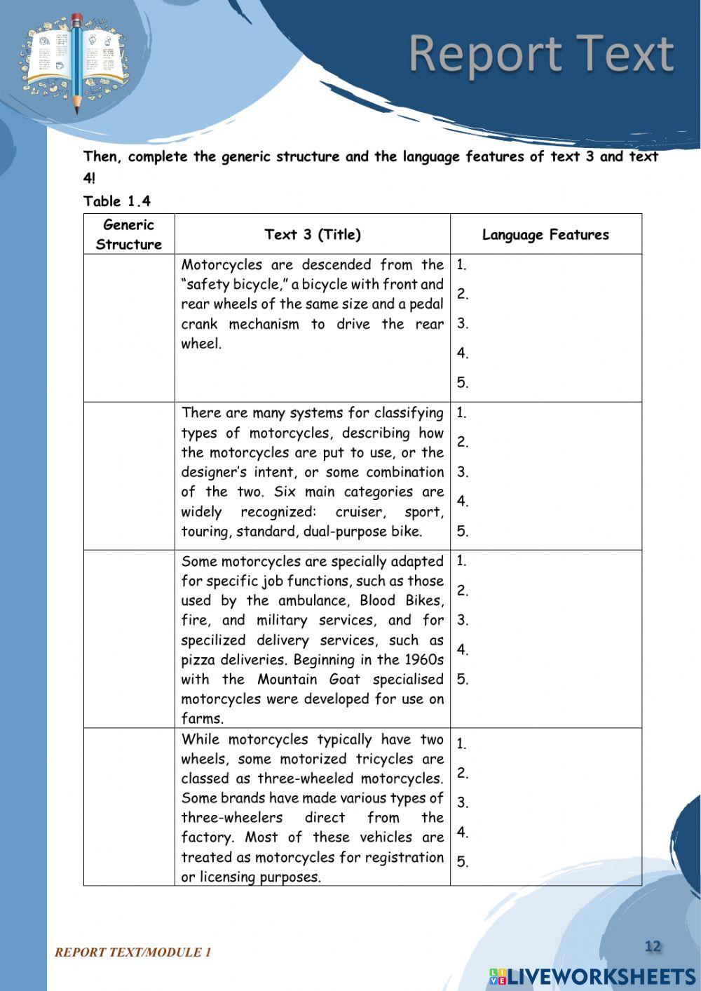 MODUL 1B worksheet | Live Worksheets