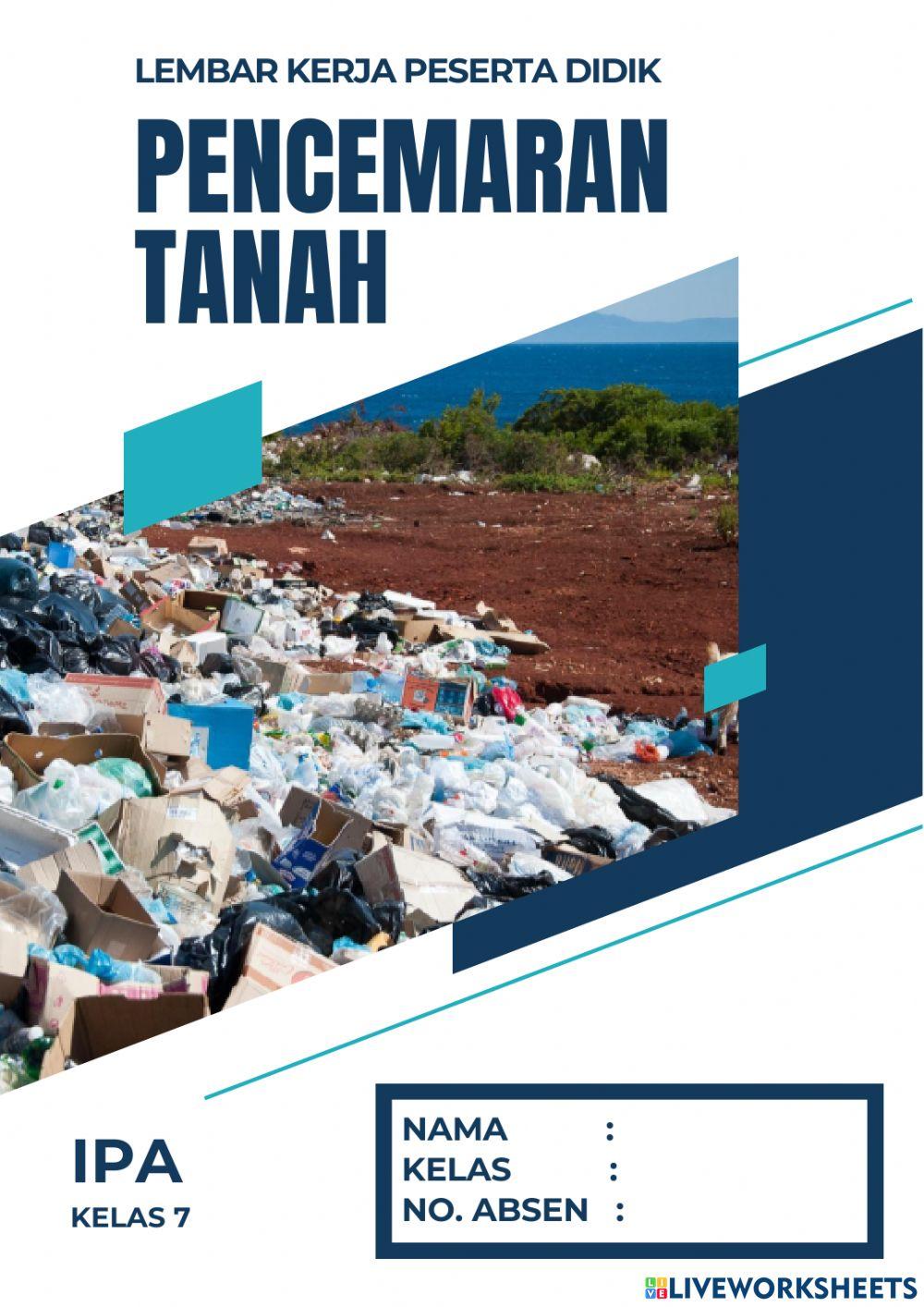 Soil Pollution worksheet | Live Worksheets