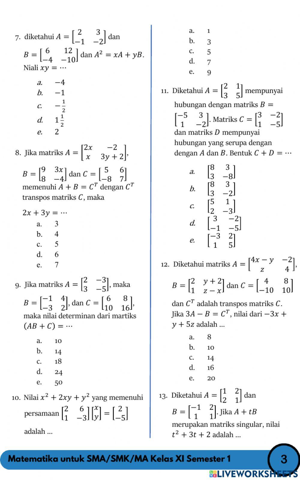 2270057 | Lkpd matriks | Nur Puji Rahayu