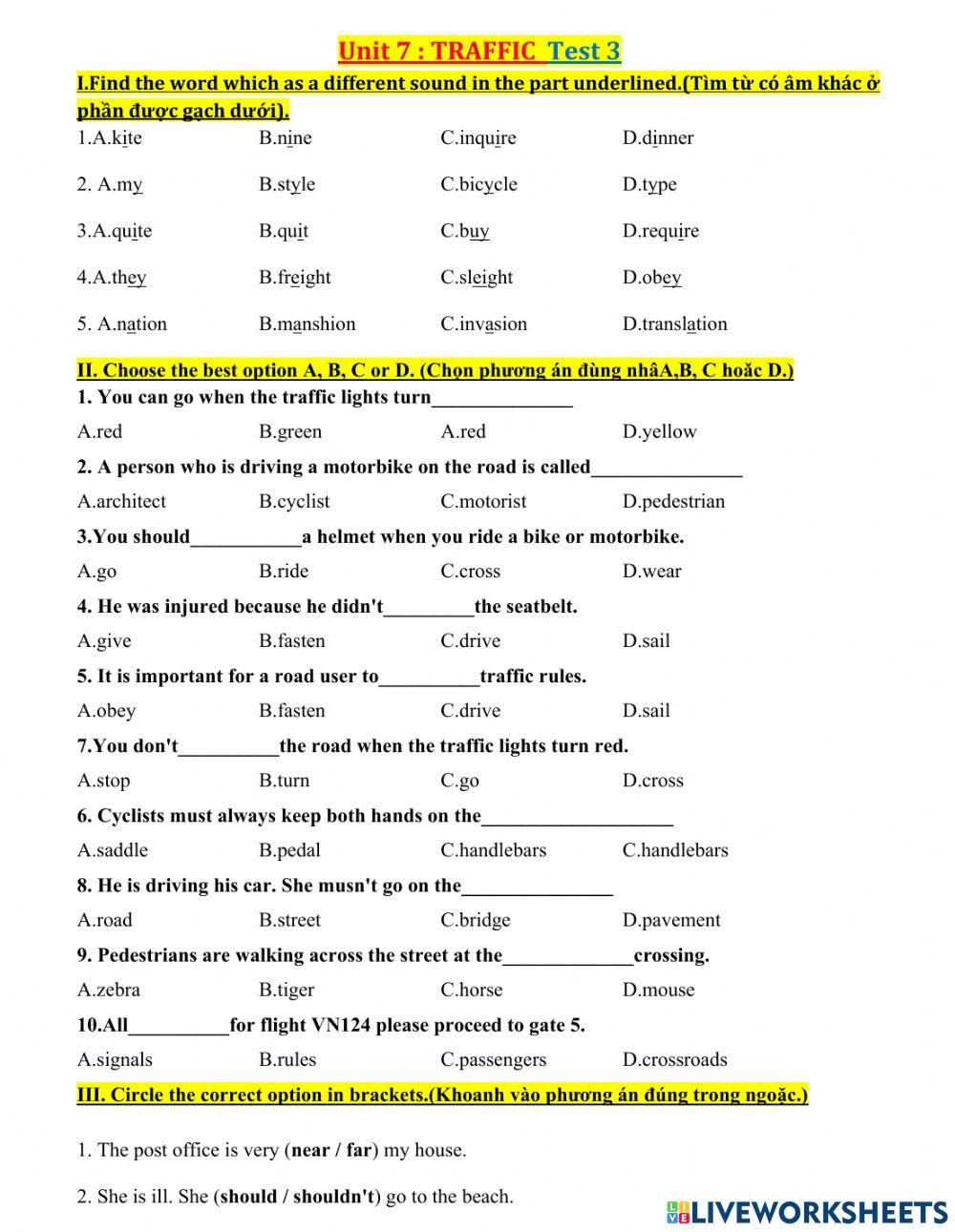 2256182 | G7-unit 7 test3 | luavu | LiveWorksheets