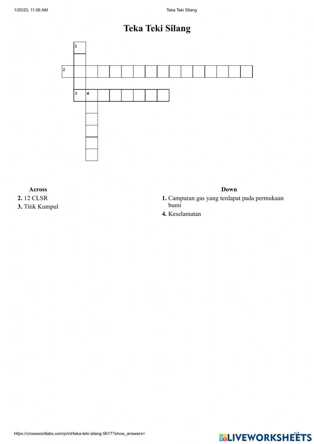 TTS Trial 2271484 | Hsseprojectmorsatu | Live Worksheets