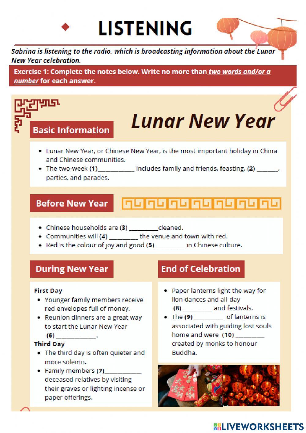 Unit 1 Listening 2104 | Phimpawee | Live Worksheets