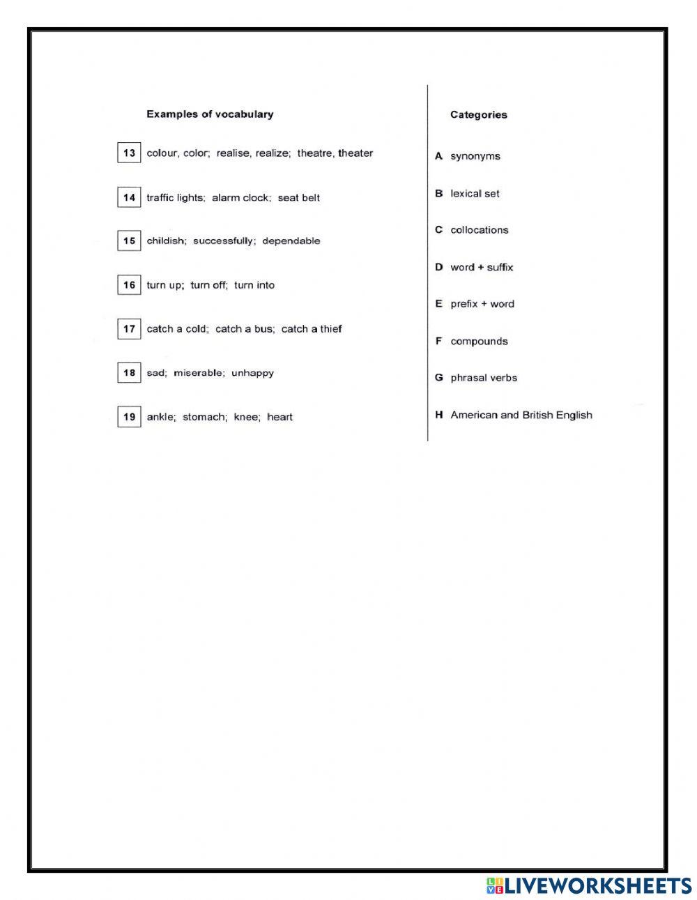 Teaching English 1 online exercise for | Live Worksheets