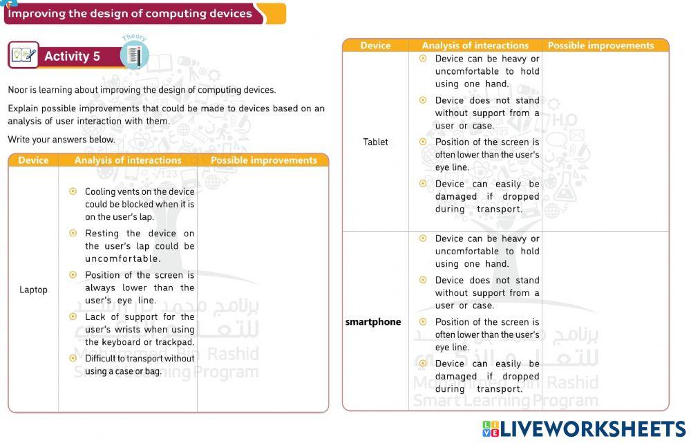 G8-t2-u1-a6 worksheet | Live Worksheets