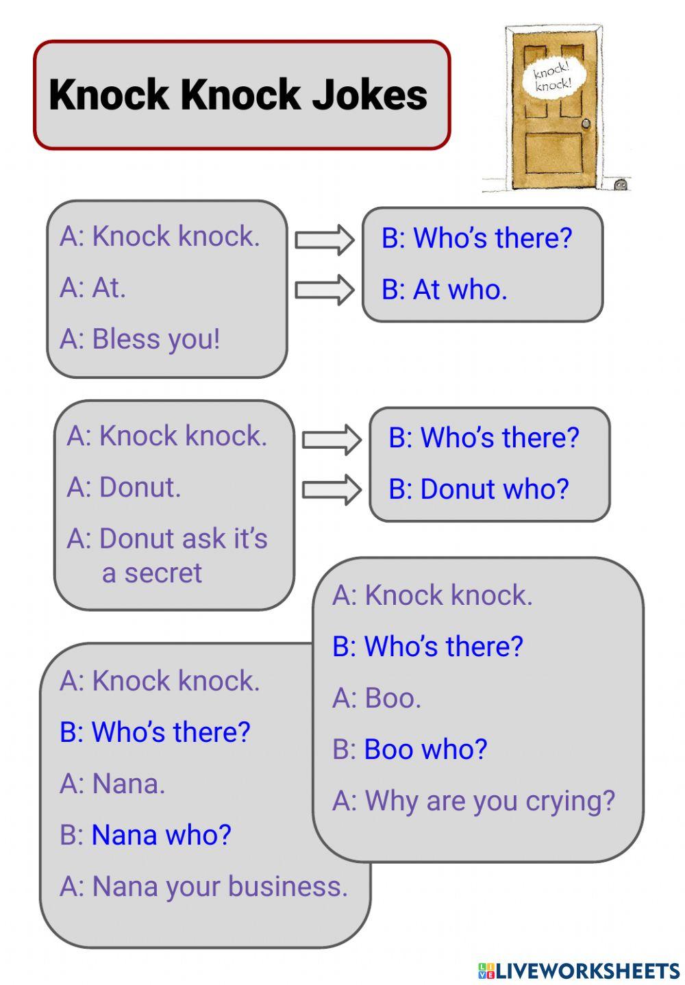 Knock Knock Jokes 2273537 | Scott Bloodvorth