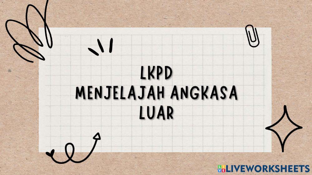 Lkpd online exercise for 6 | Live Worksheets