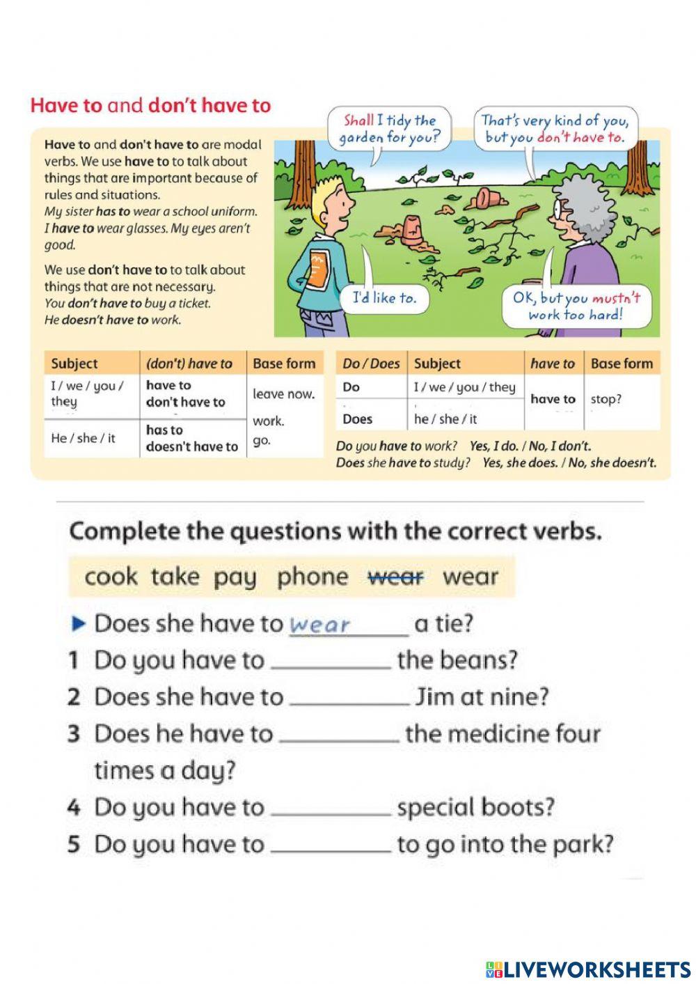 2273778 | Must Have to | melin123 | LiveWorksheets