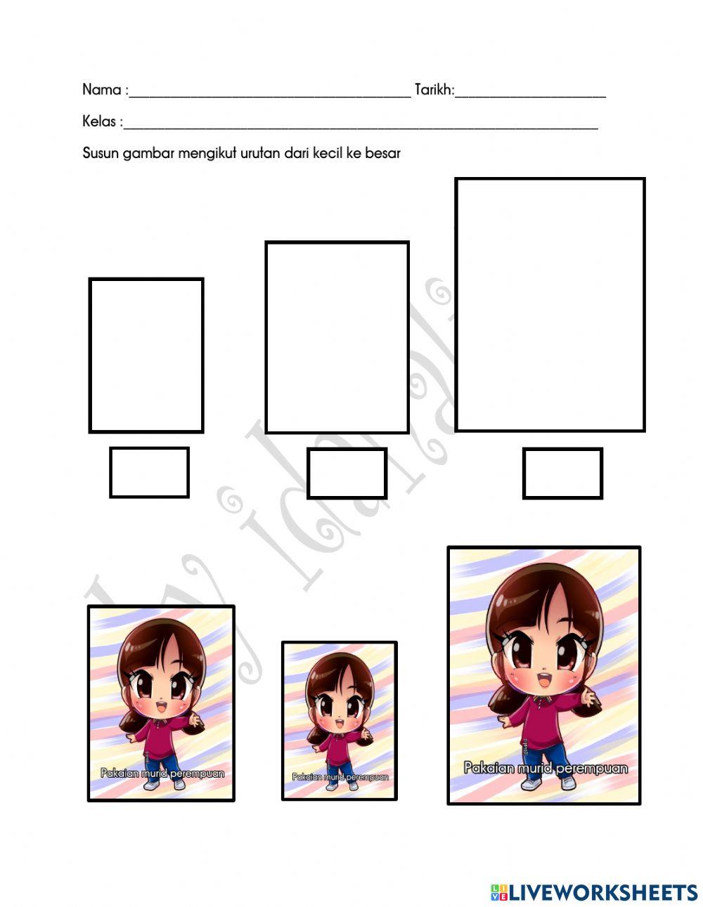 Matematik awal worksheet | Live Worksheets