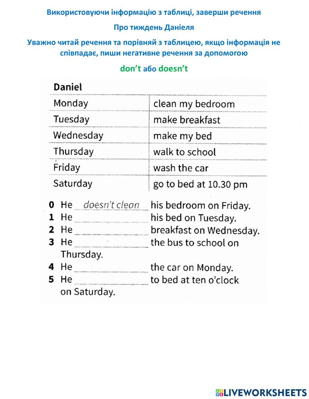 2274898 | Prepare A1 NUS u7 Present Simple - | Viktoriia