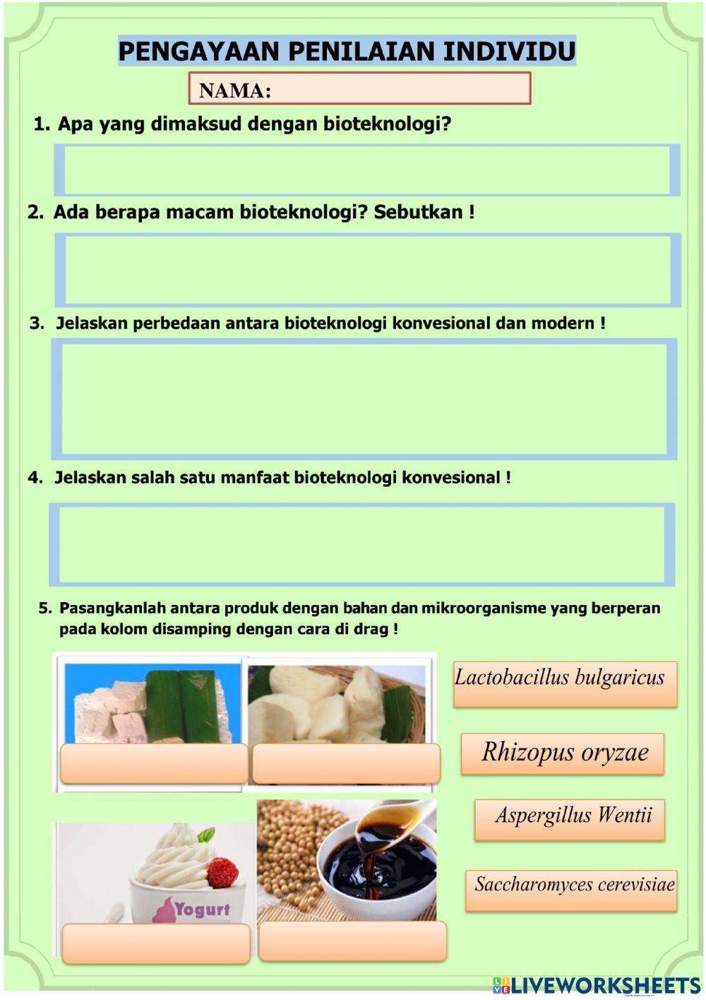 Biologi interactive exercise for XII MIPA | Live Worksheets