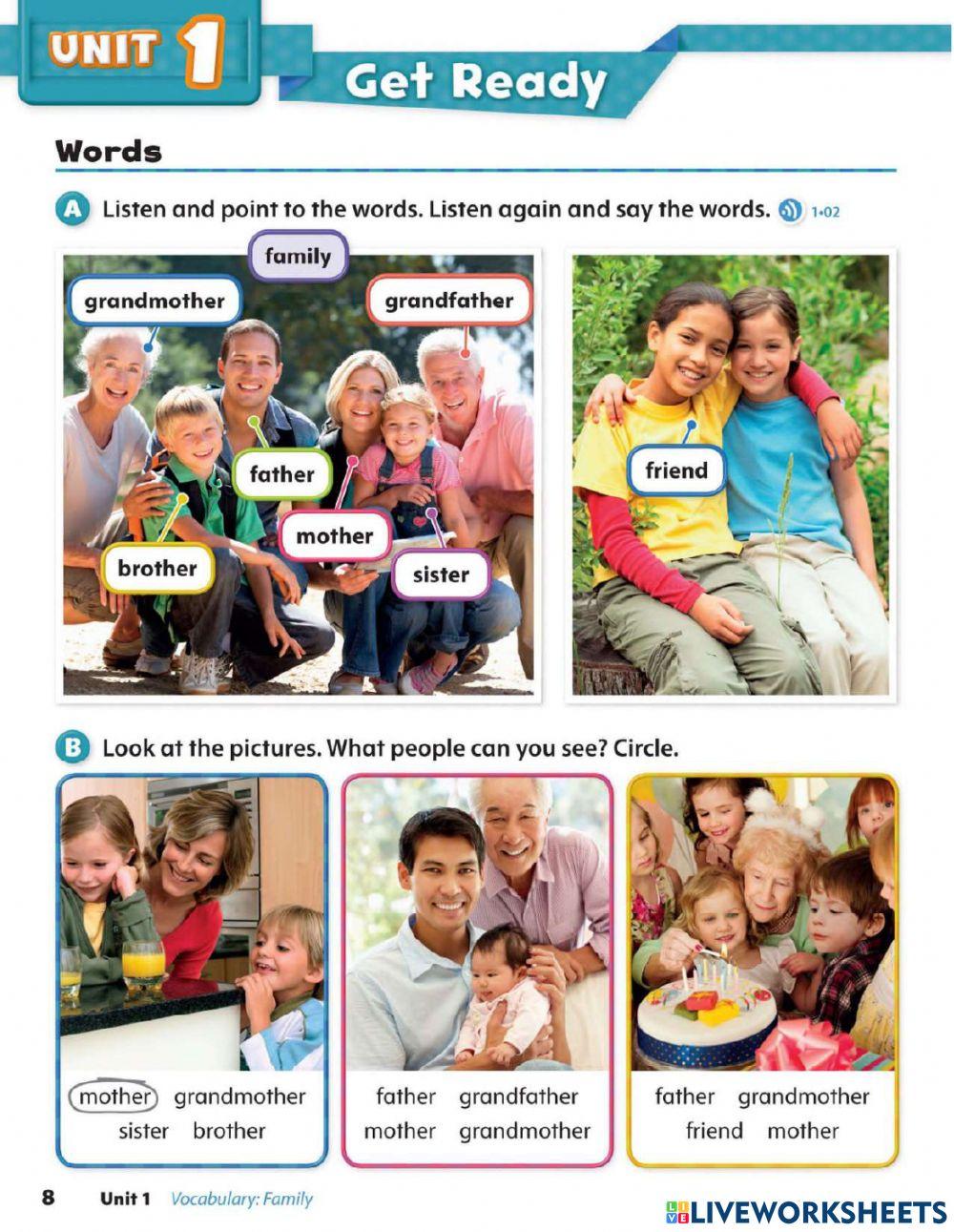 Oxford Discovery Unit 1 worksheet | Live Worksheets