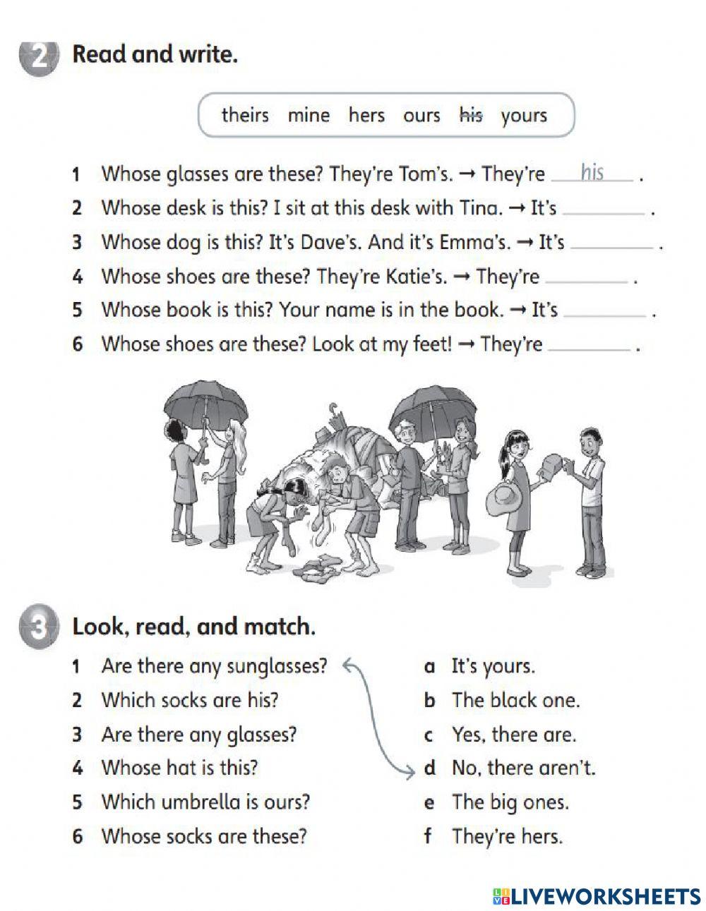 Unit 8 online exercise for 2do y 4to | Live Worksheets