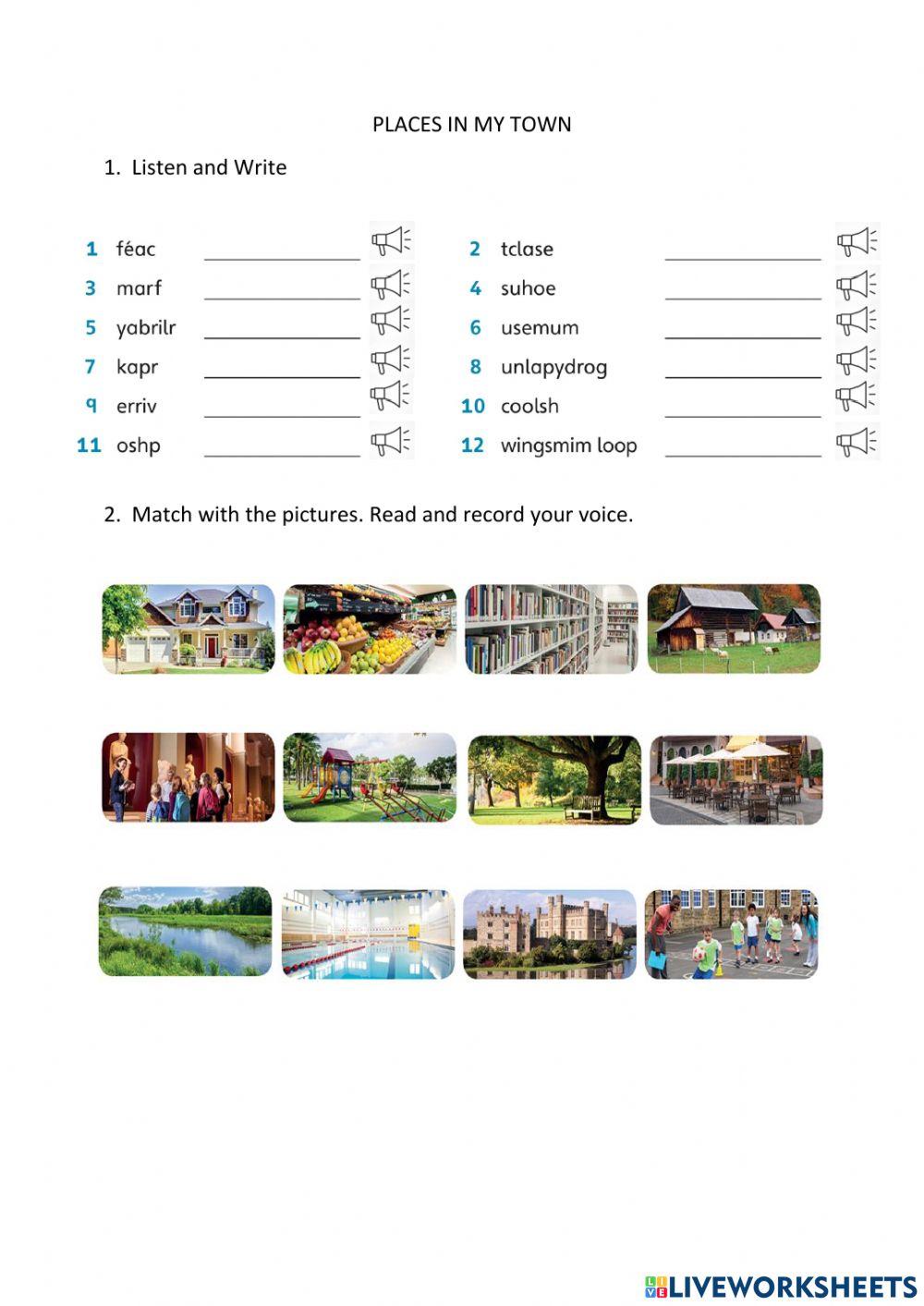 2277728 | Places in my town | IremgHoca | LiveWorksheets