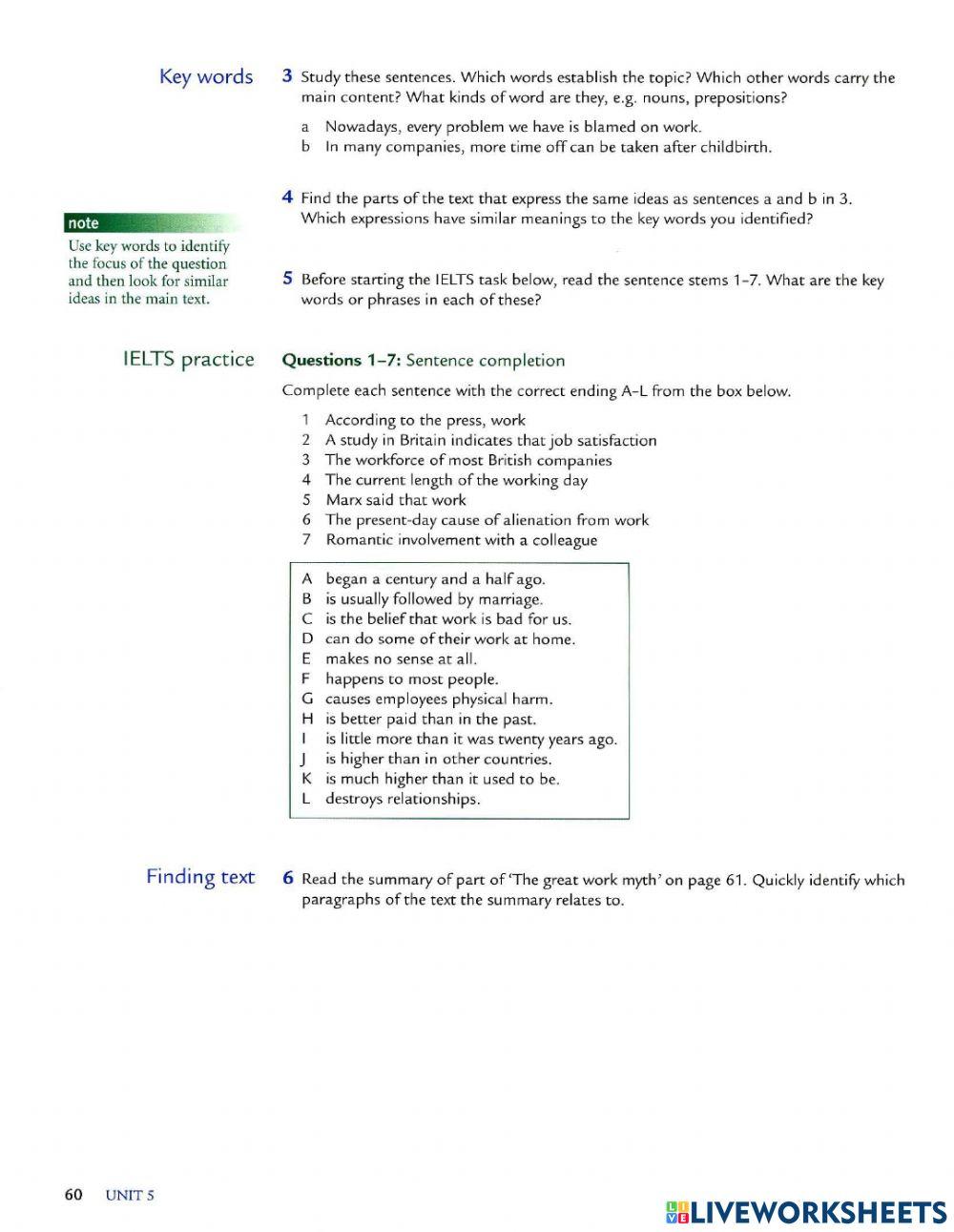 2527644 | IELTS Unit 5 Reading | Cincinnati Lingua