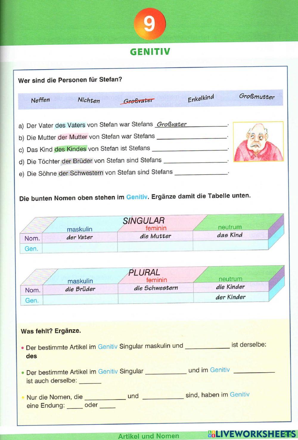 6926318 | Genitiv - Bildung | Marlis Zeiner