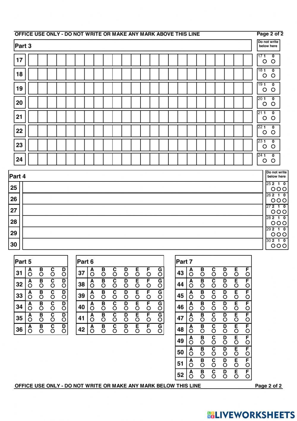 FCE R+UoE Sampl… | ESL Worksheets | 5377070