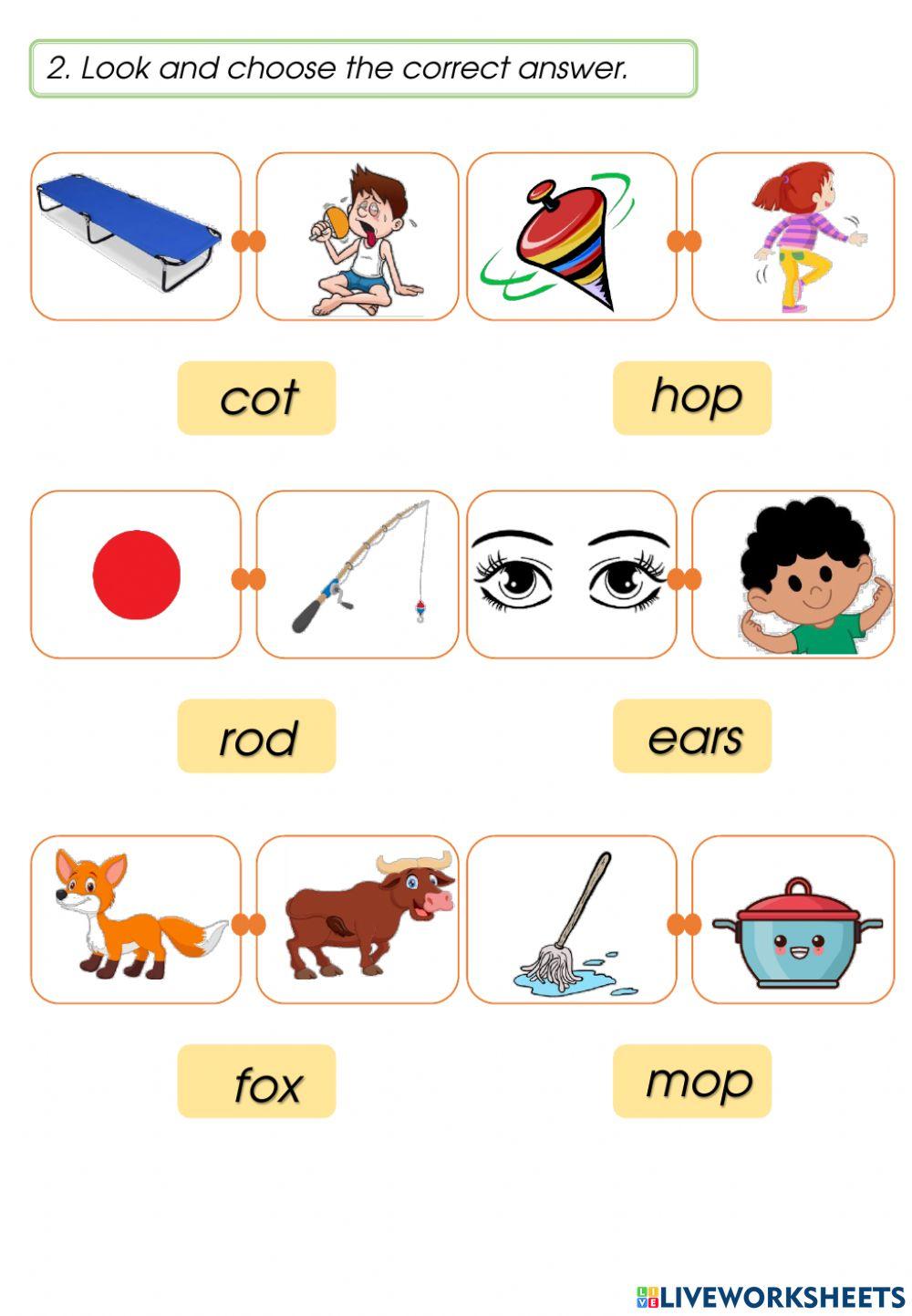 Sound review interactive worksheet | Live Worksheets