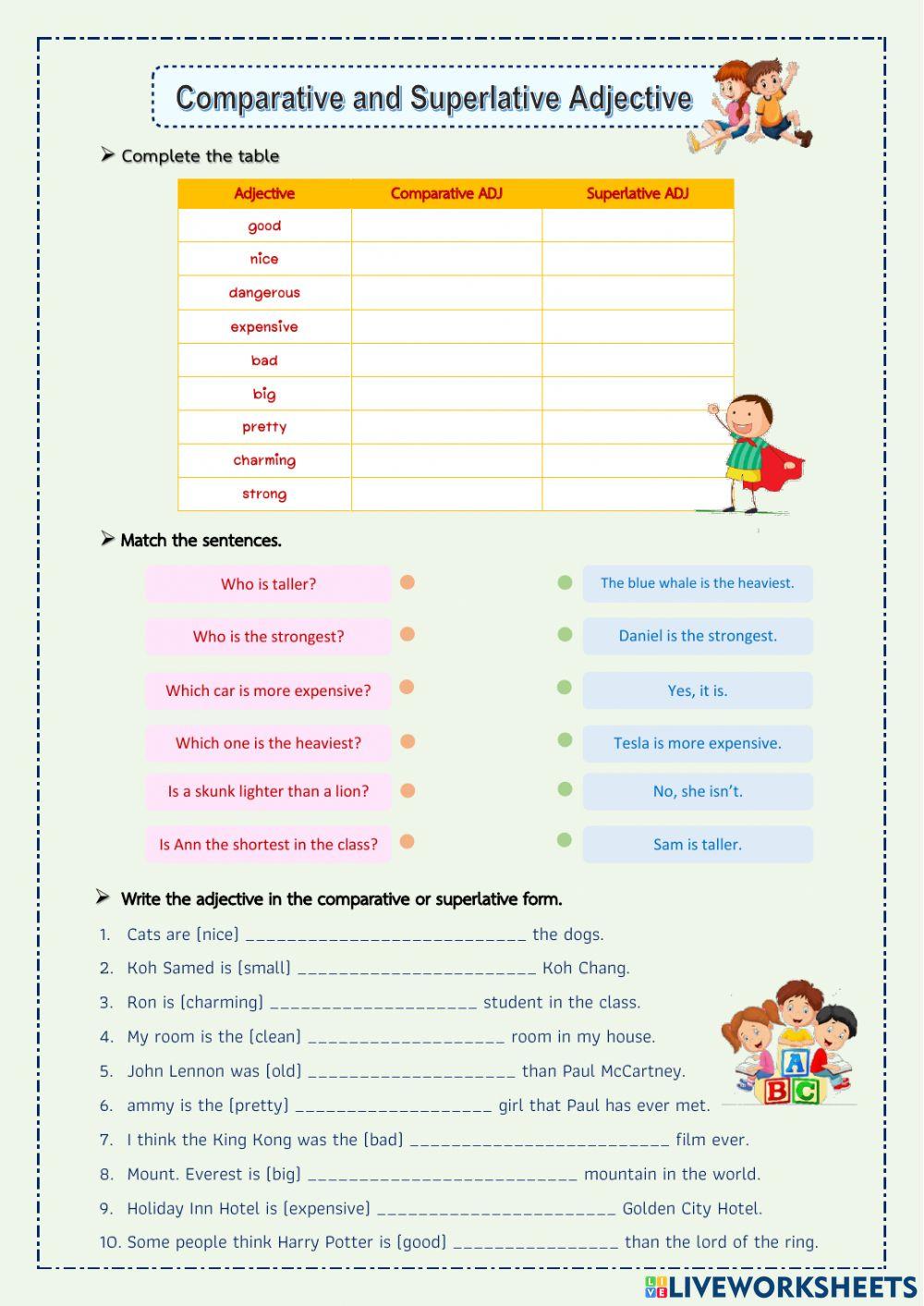 2257031 | Comparative vs Superlative Adjective