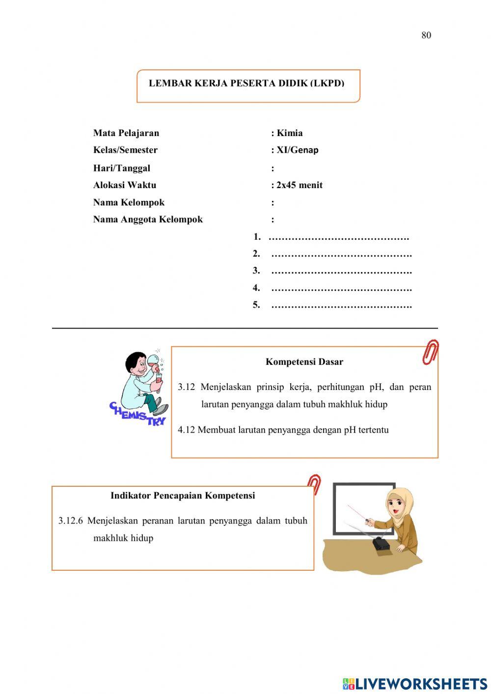 Liveworksheet Pertemuan 3 worksheet | Live Worksheets