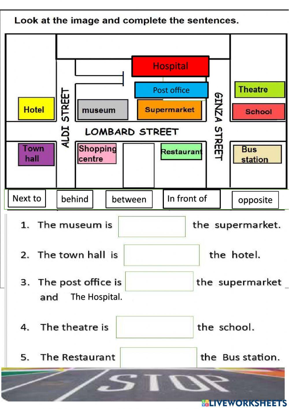 2528181 | Ask for a place | toykoksi | LiveWorksheets