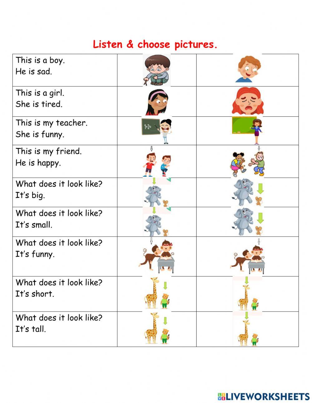 Unit 1- Funny f… | Free Interactive Worksheets | 2280008