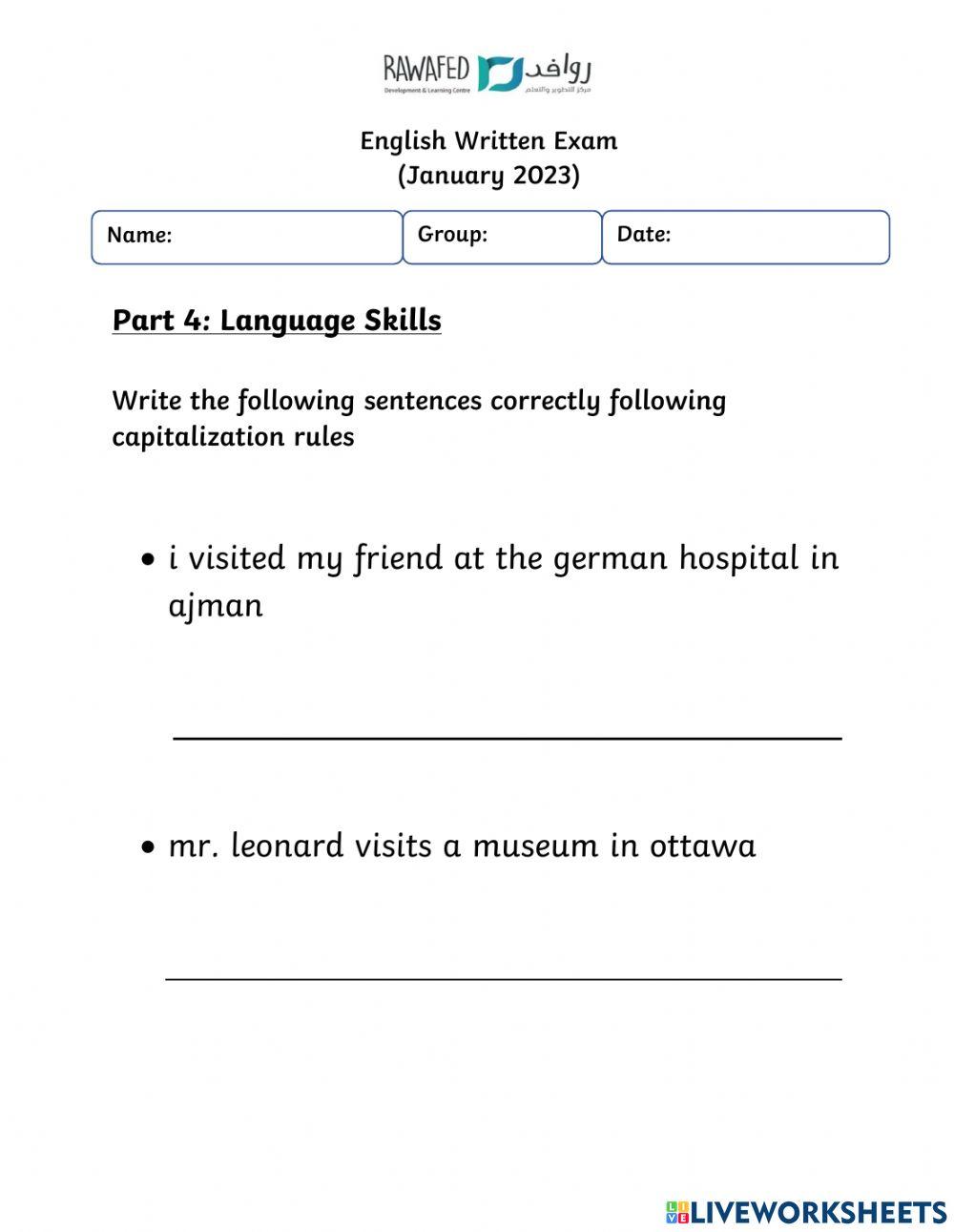 LEVEL1 - Language Skills Version3 2280566 | MS_SAM | Live