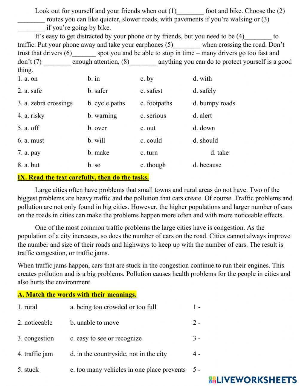 G7-unit 7 pract… | Free Interactive Worksheets | 2257709