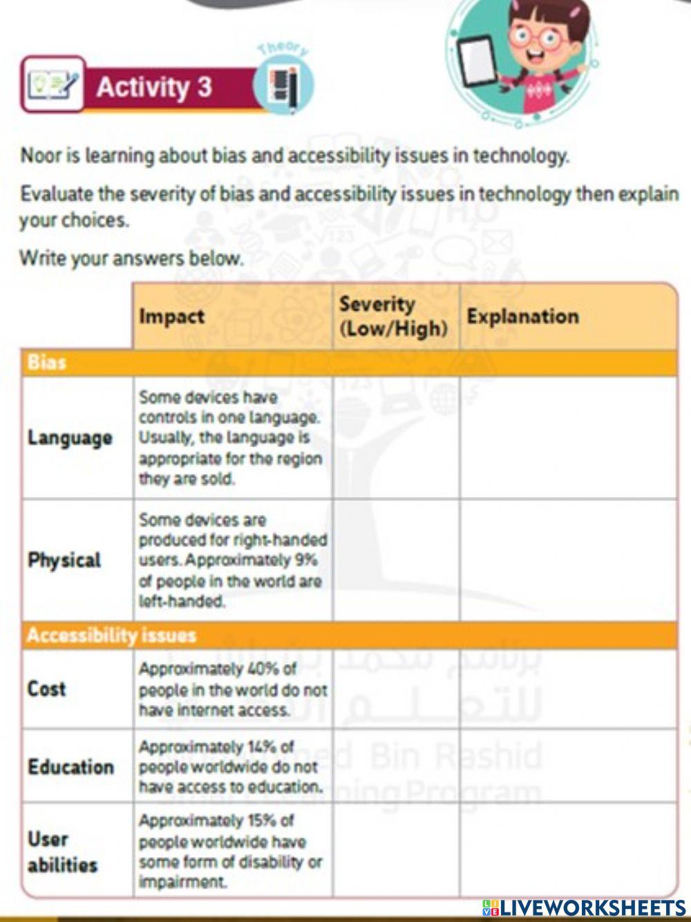 Term 2 G8 U2 Activity 3 online exercise for | Live Worksheets