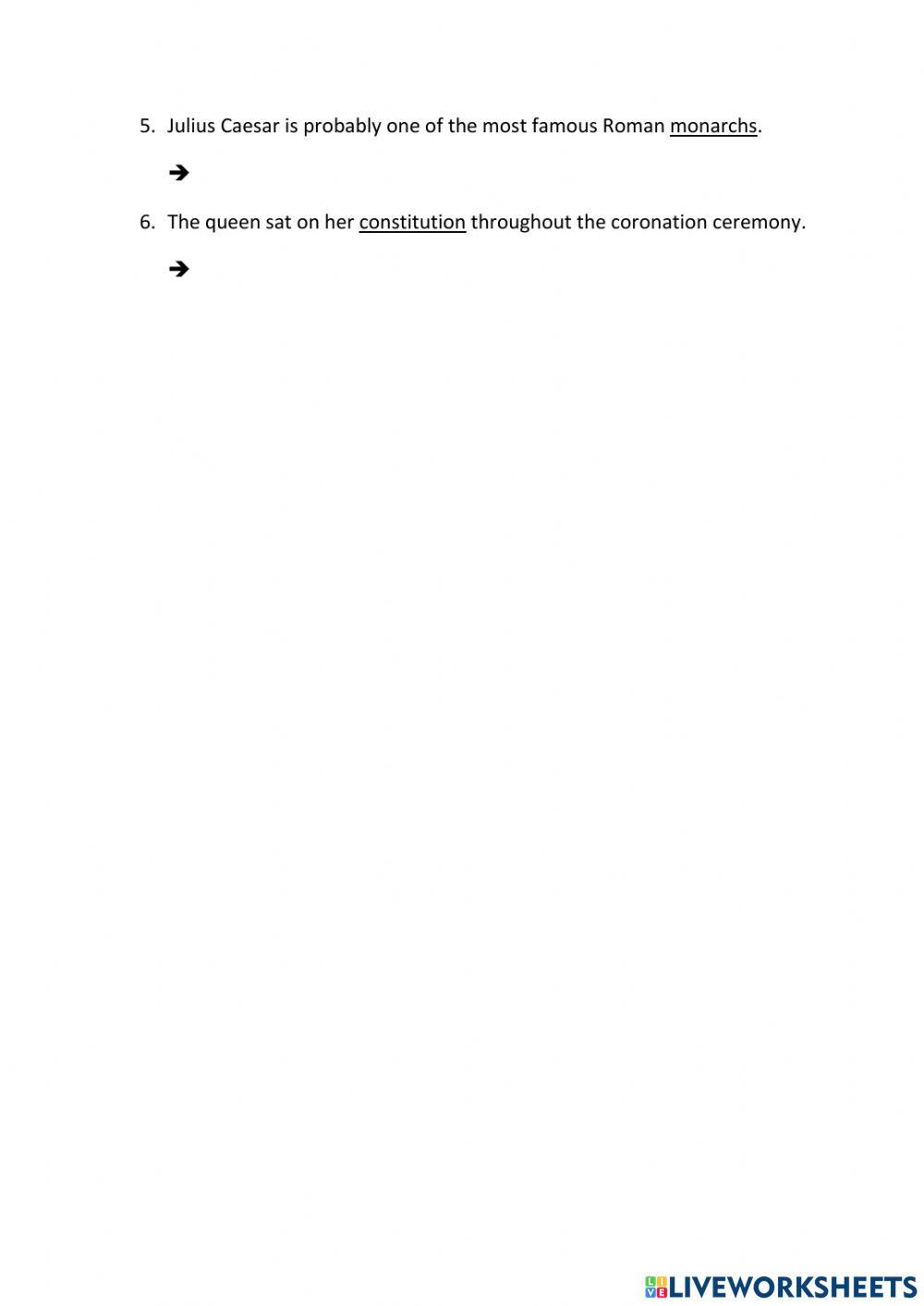 IE3, Unit 5, Grammar and Vocabulary, Exercise 2 worksheet | Live Worksheets