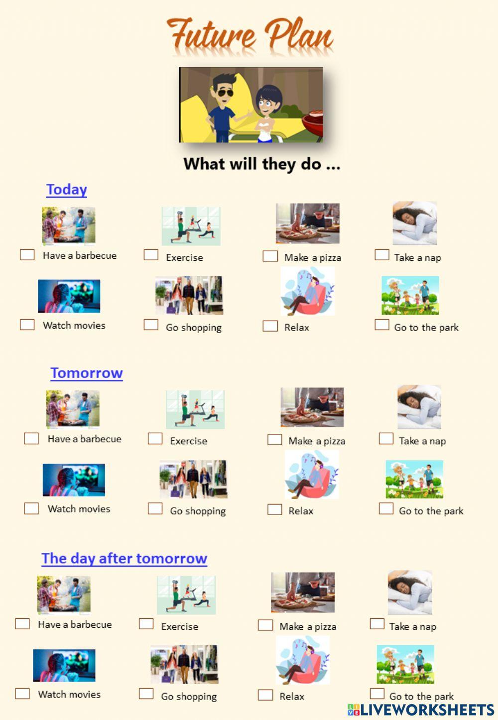Activities online exercise for 8 | Live Worksheets