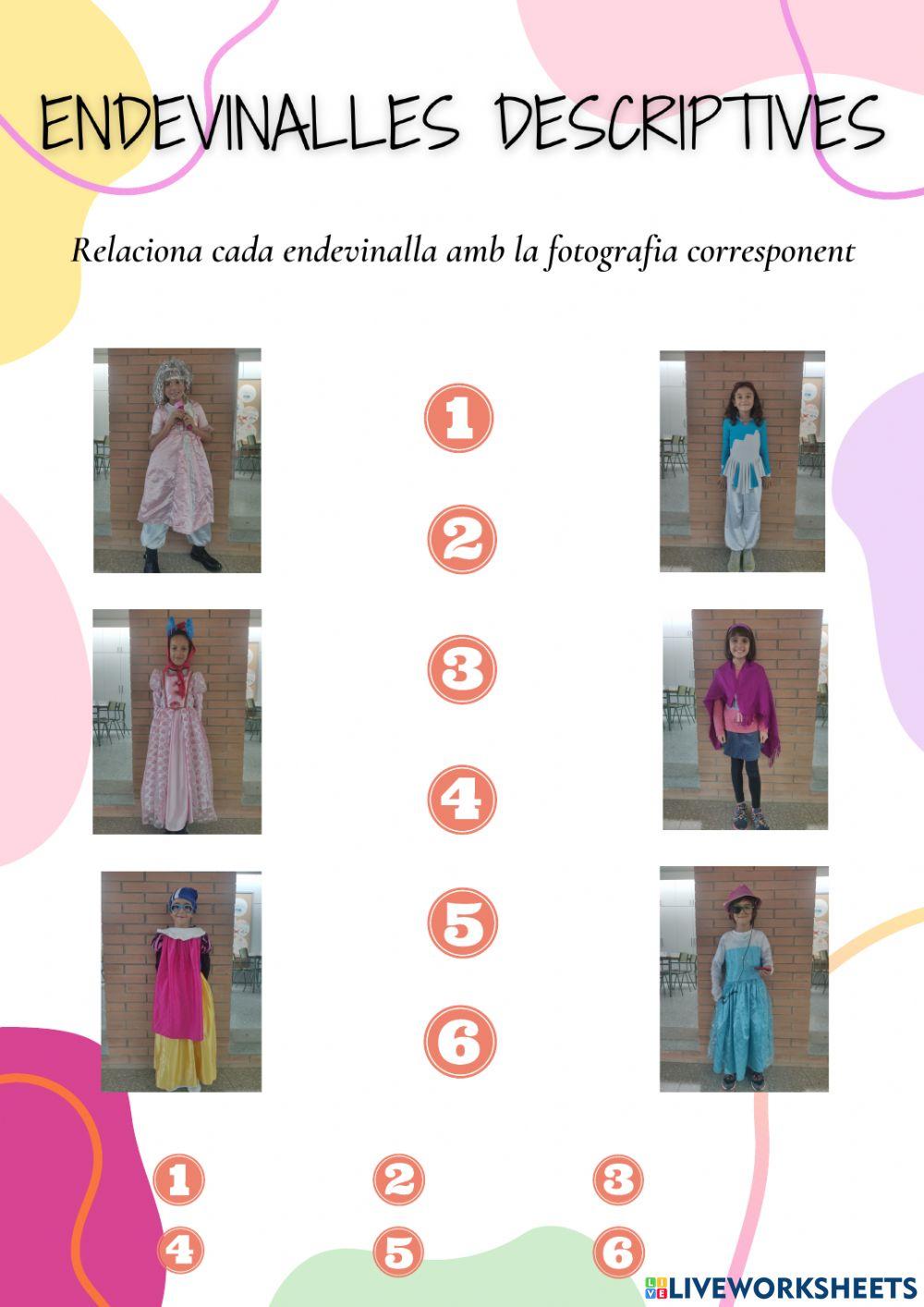 ENDEVINALLES DESCRIPTIVES online exercise for | Live Worksheets