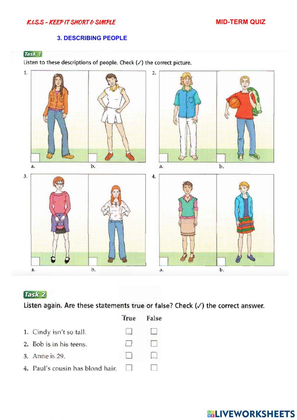 Kiss english - mid term quiz 0513 | Nguyen Thi Phượng