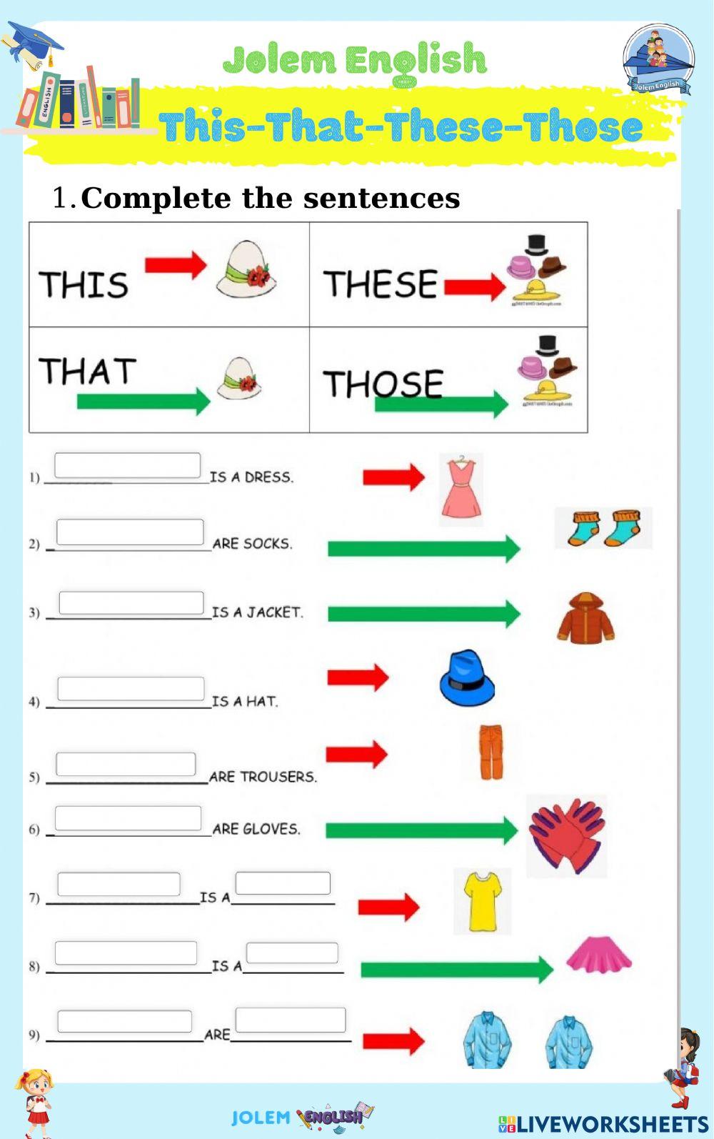 This That These Those Worksheets Images And Photos Fi - vrogue.co This That These Those Worksheets Images And Photos Fi - vrogue.co