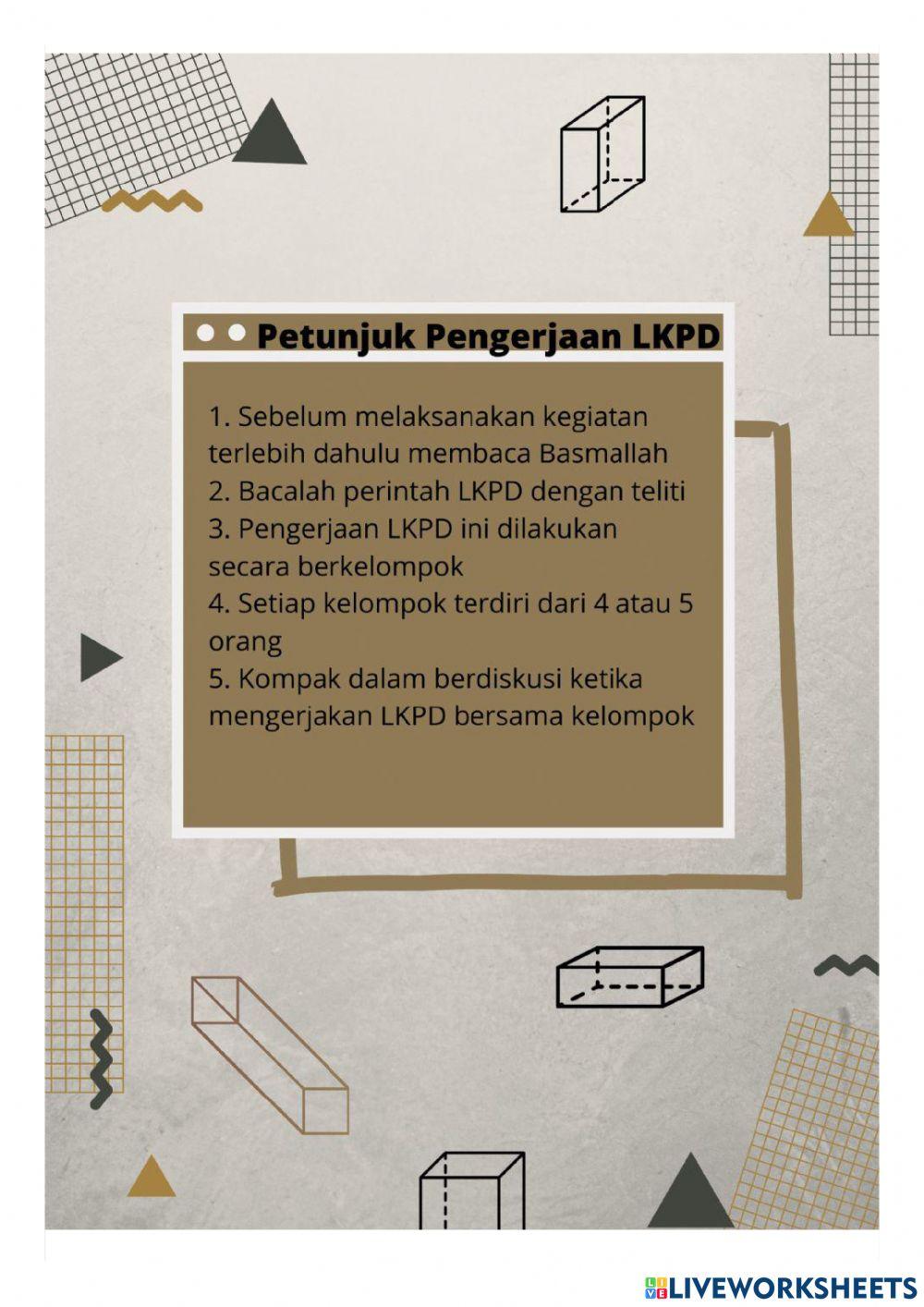 LKPD 1 Kesebang… | Free Interactive Worksheets | 2261286