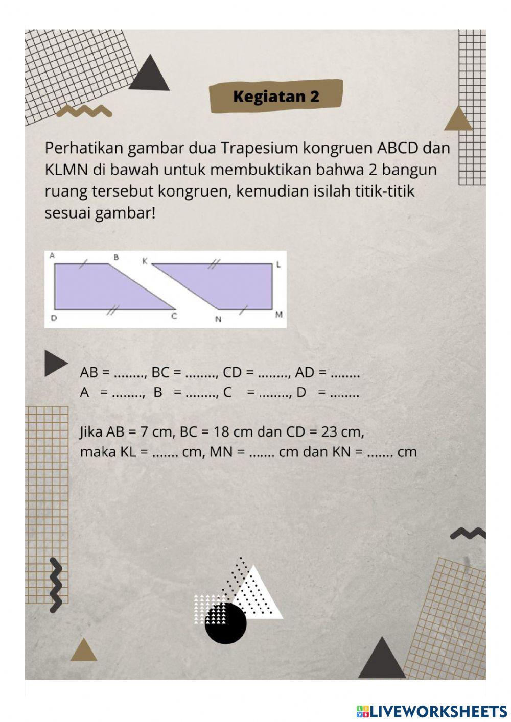 LKPD 1 Kesebang… | Free Interactive Worksheets | 2261286