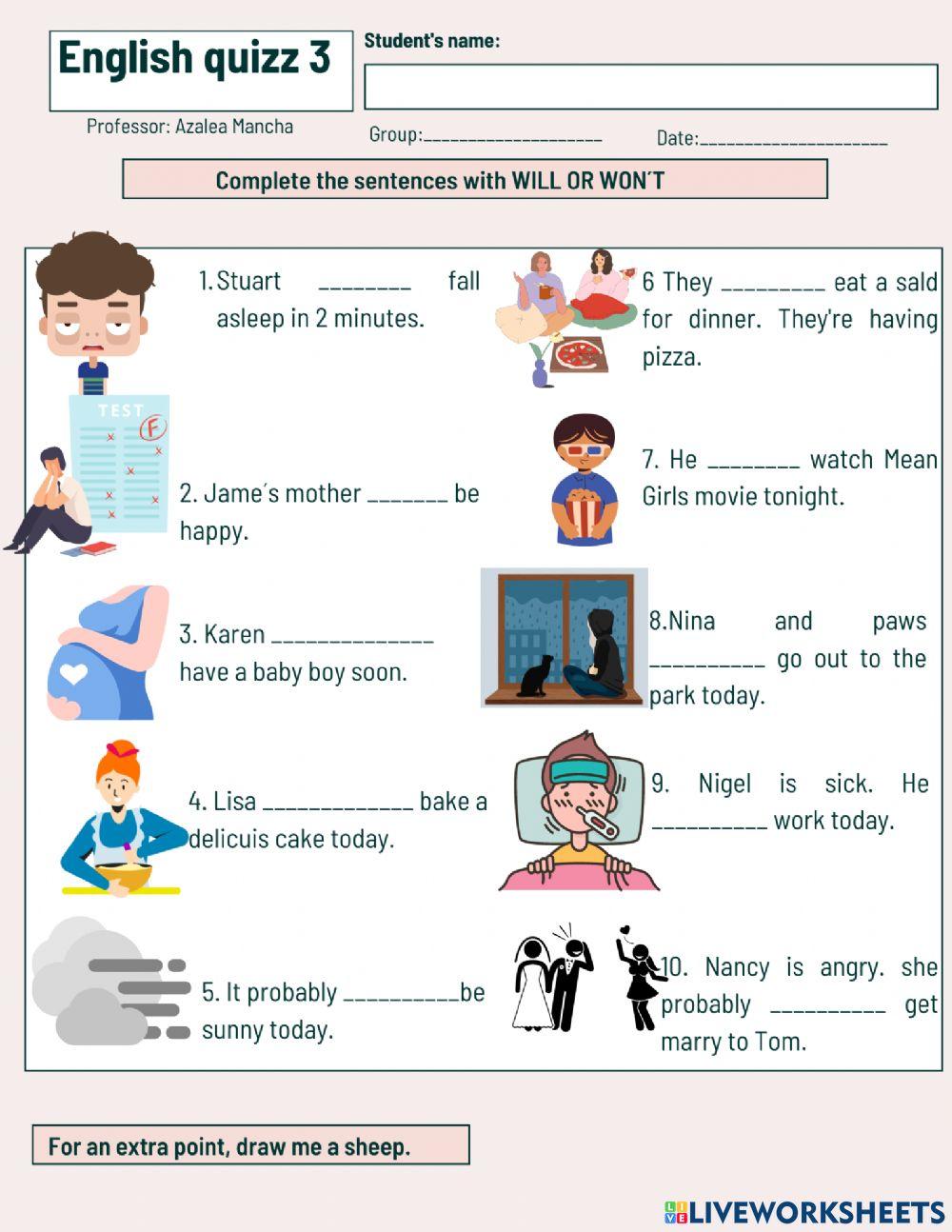 2261813 | Will and won't | Azalea Mancha