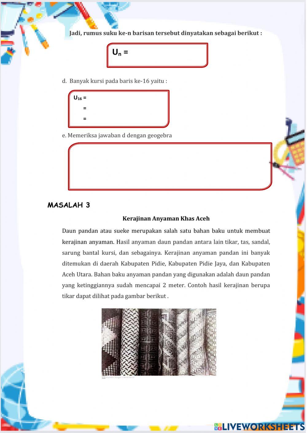 Barisan Aritmetika 0116 | dwiseptiana88 | Live