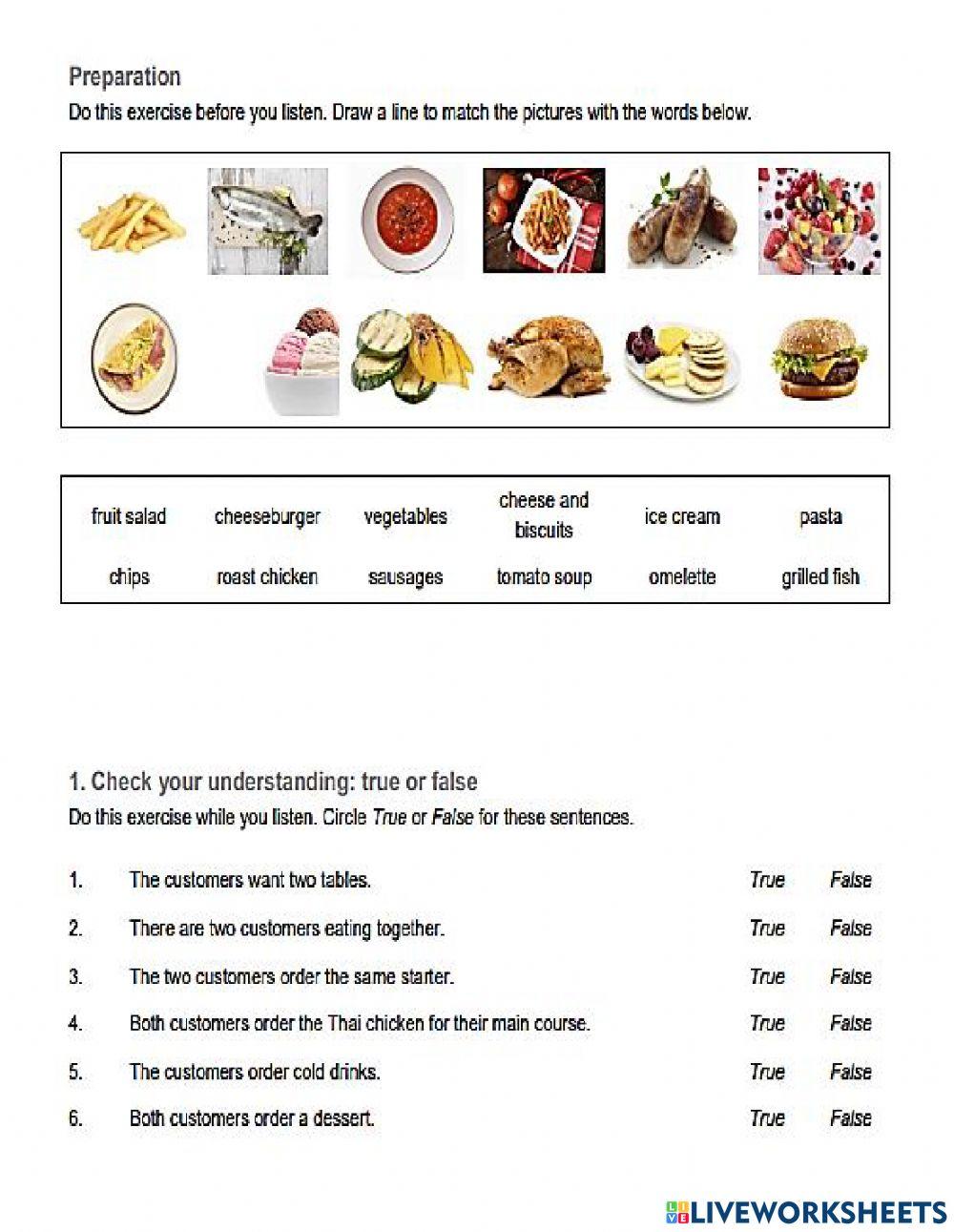 2281038 | Eating out | syr_32 | LiveWorksheets