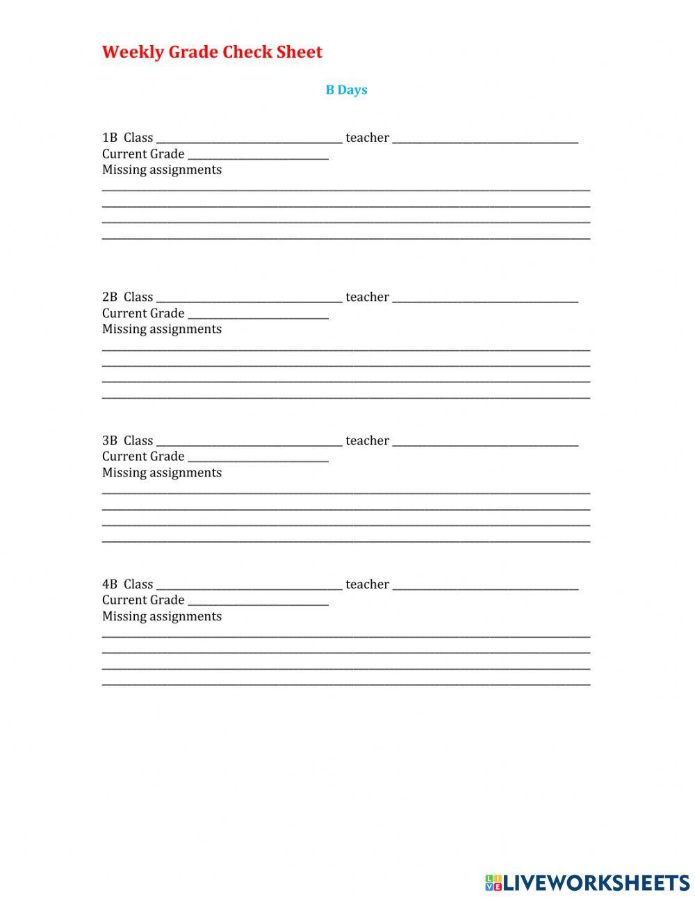Resource Teacher worksheet | Live Worksheets