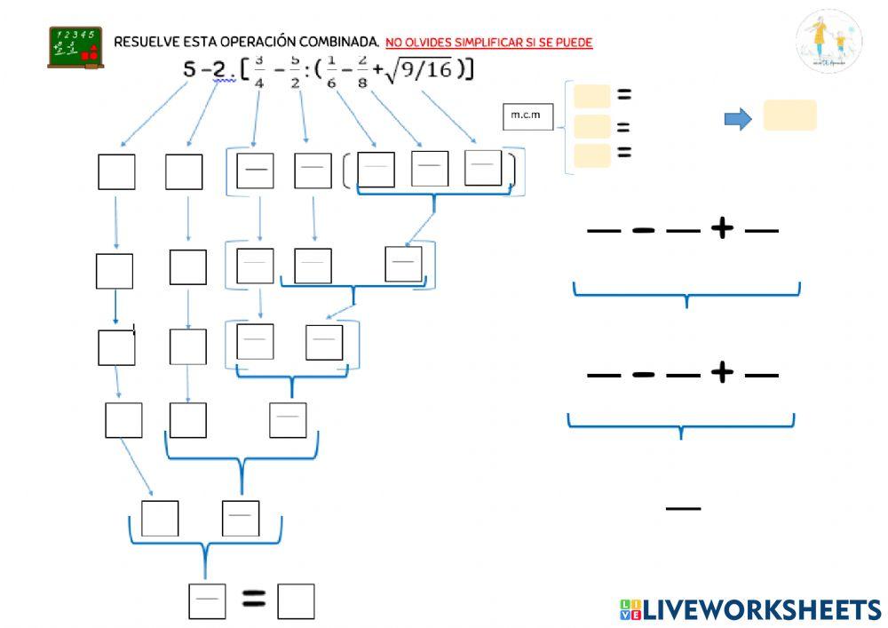Combinada worksheet | Live Worksheets