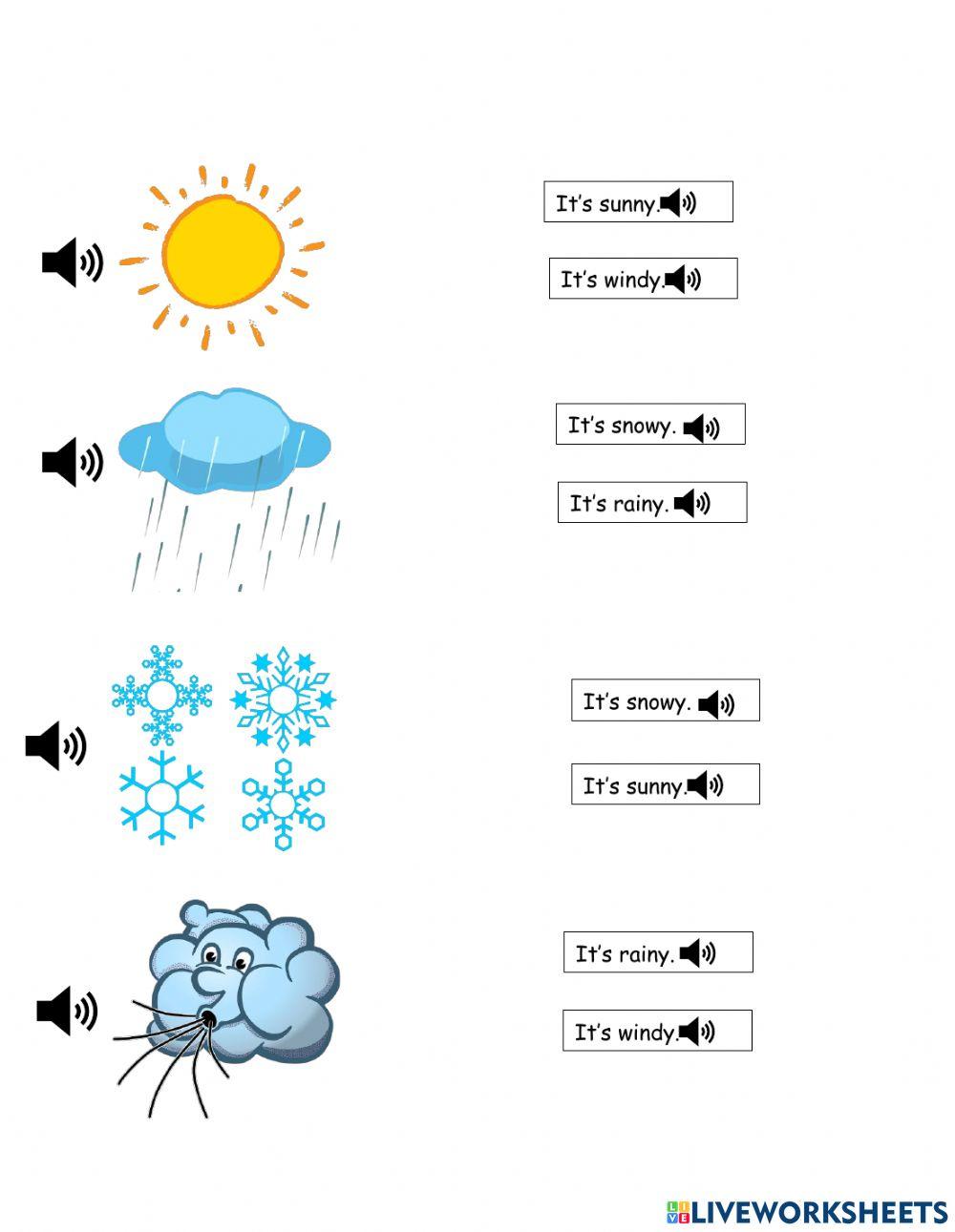 2289443 | Weather | Mỹ Ngọc Nguyễn | LiveWorksheets