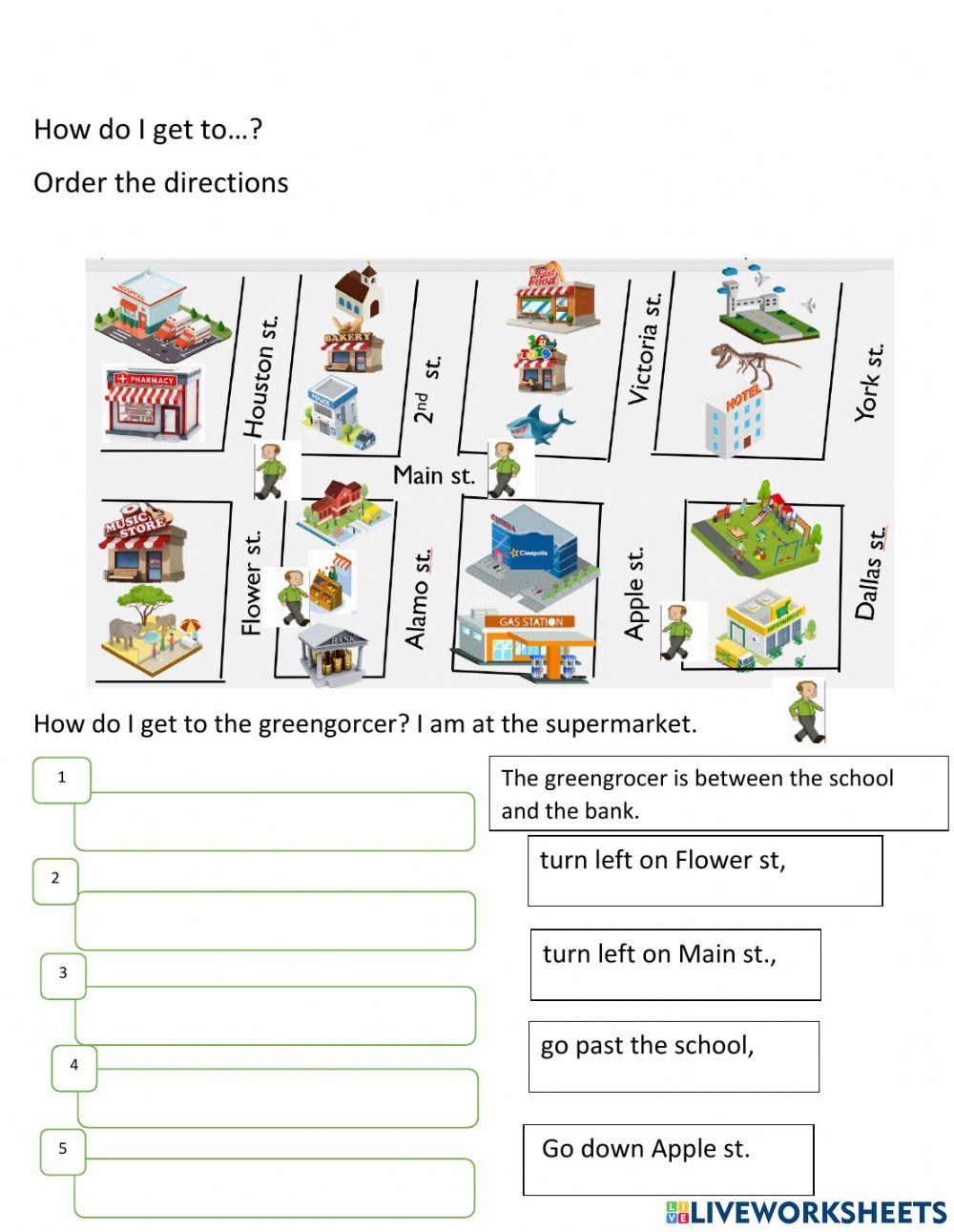 2289501 | Giving directions drag and drop | Raul Martinez